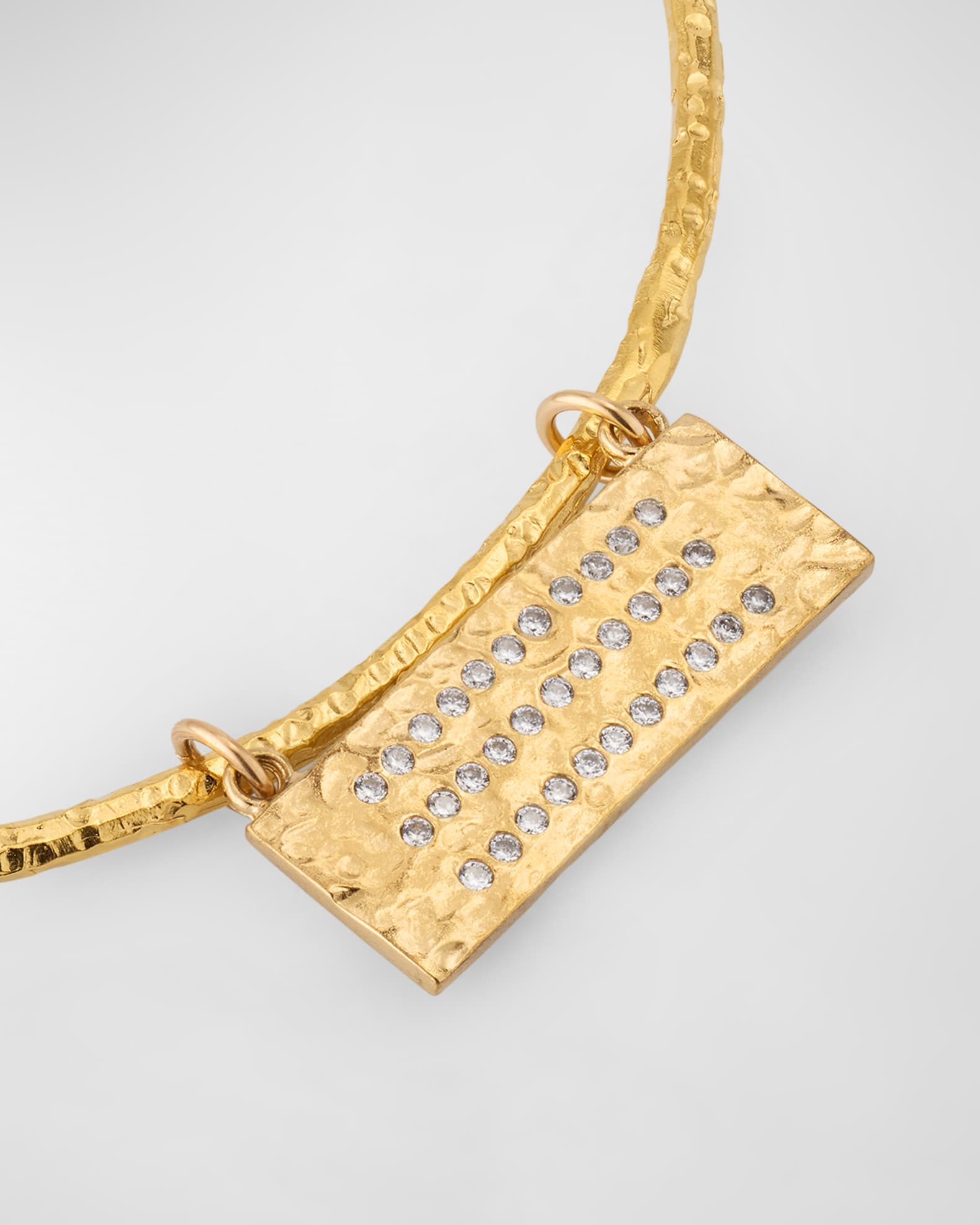Devon Leigh Diamond Illusion Plate Pendant Necklace | Neiman Marcus