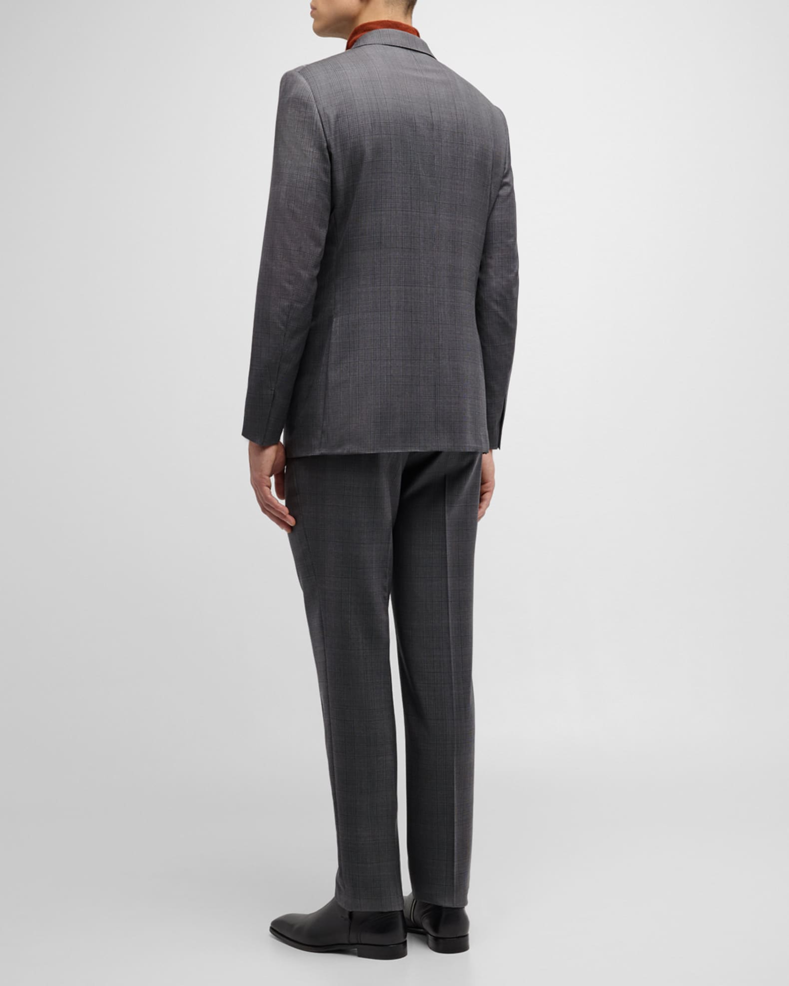 ZEGNA Men's Trofeo Plaid Suit | Neiman Marcus