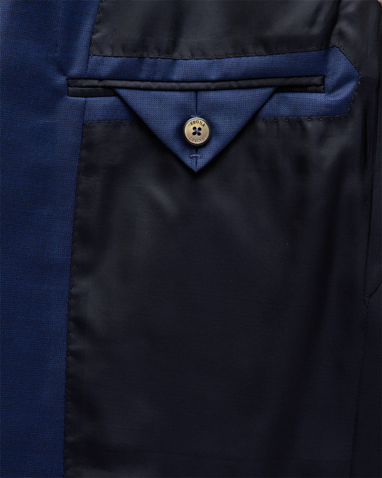 ZEGNA Men's Trofeo Wool Pindot Suit | Neiman Marcus