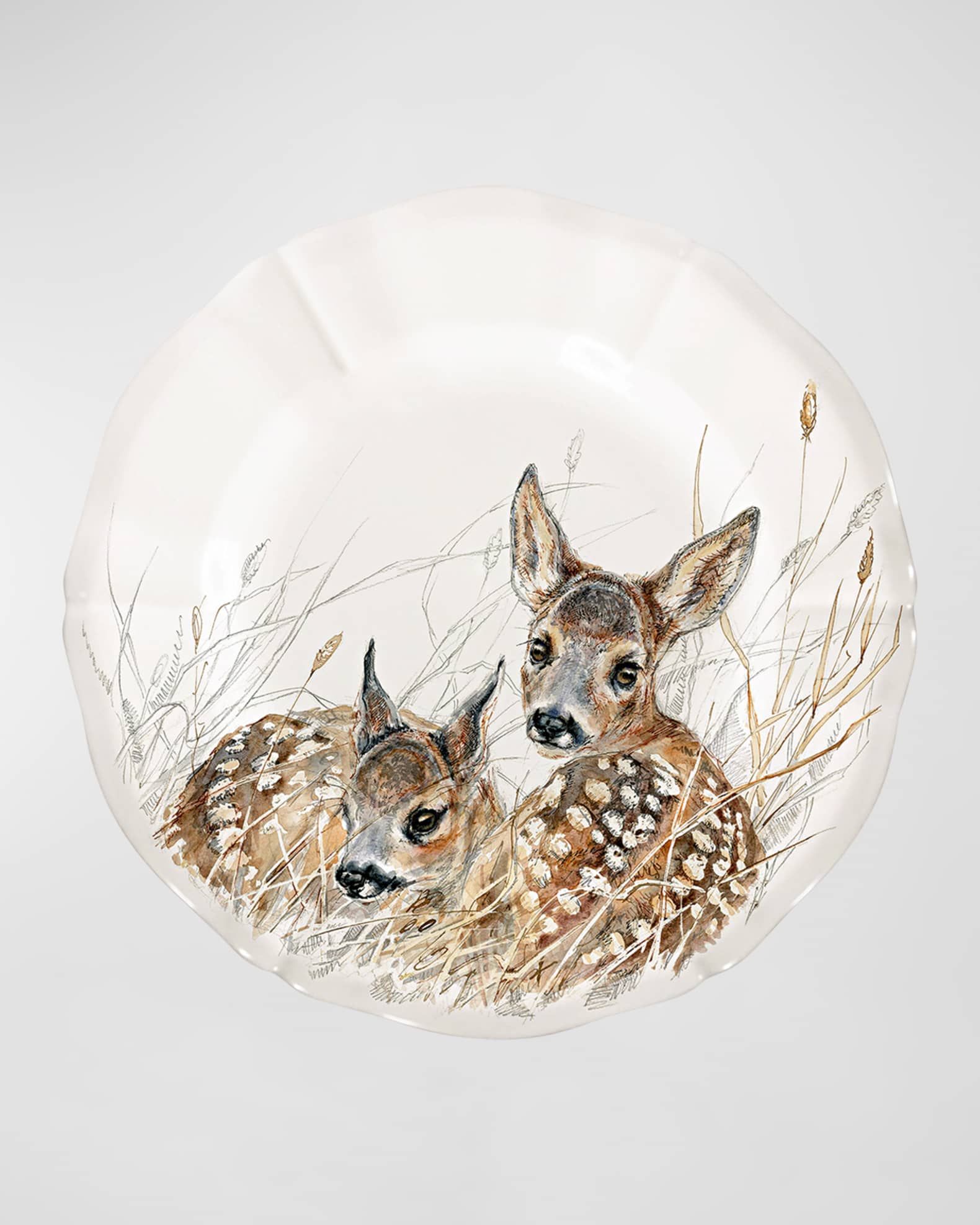 Gien Sologne Canape Plates, Set of 4 | Neiman Marcus