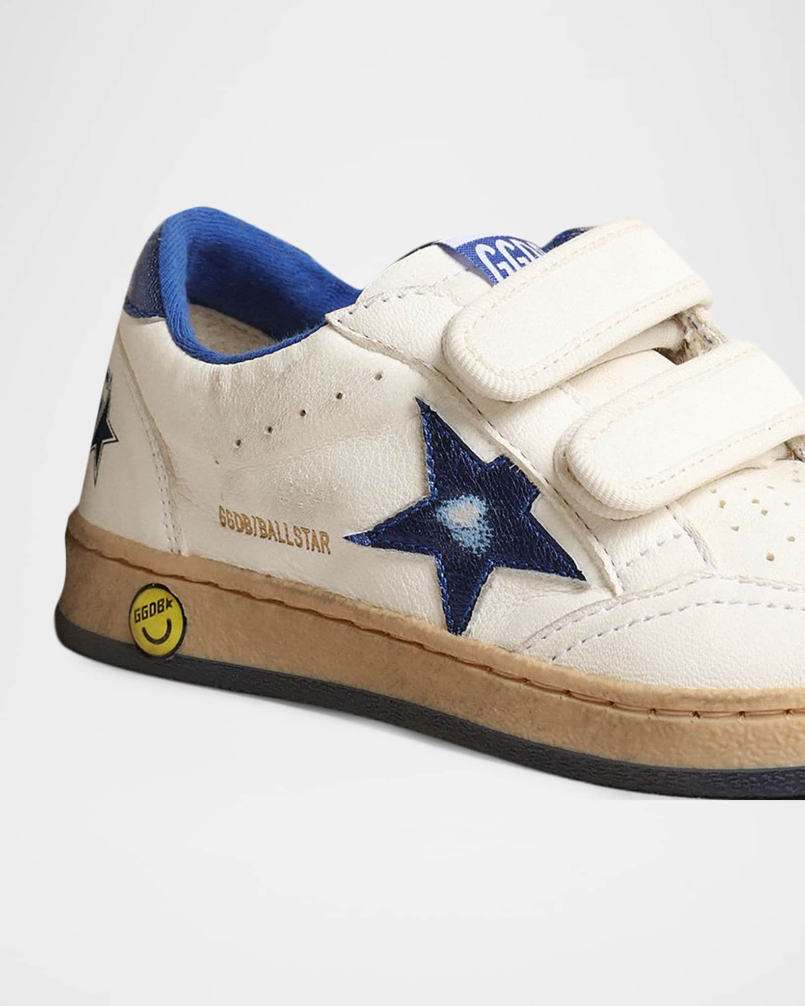 Kid's Ballstar Bicolor Dual-Grip Sneakers | Neiman Marcus