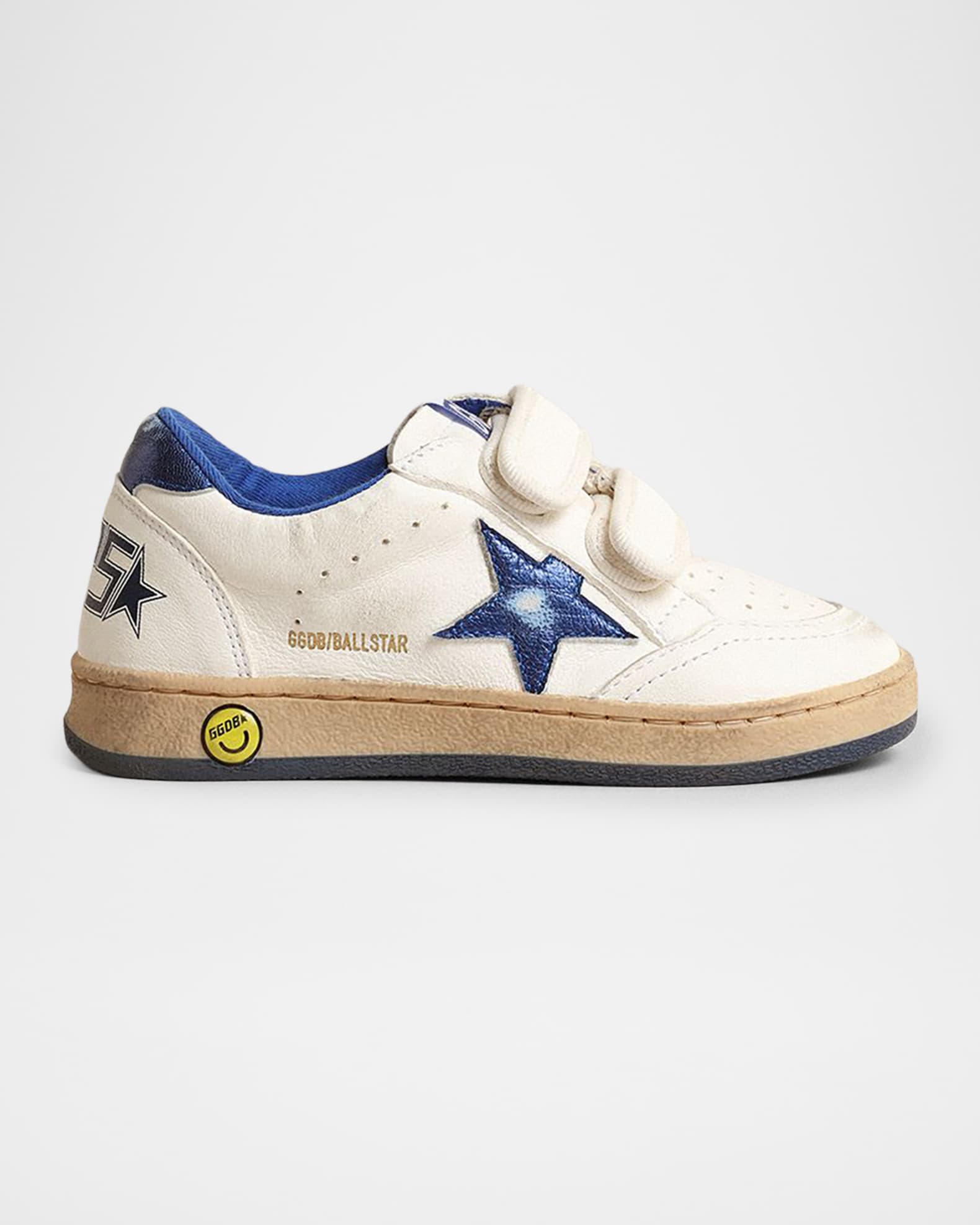 Kid's Ballstar Bicolor Dual-Grip Sneakers | Neiman Marcus