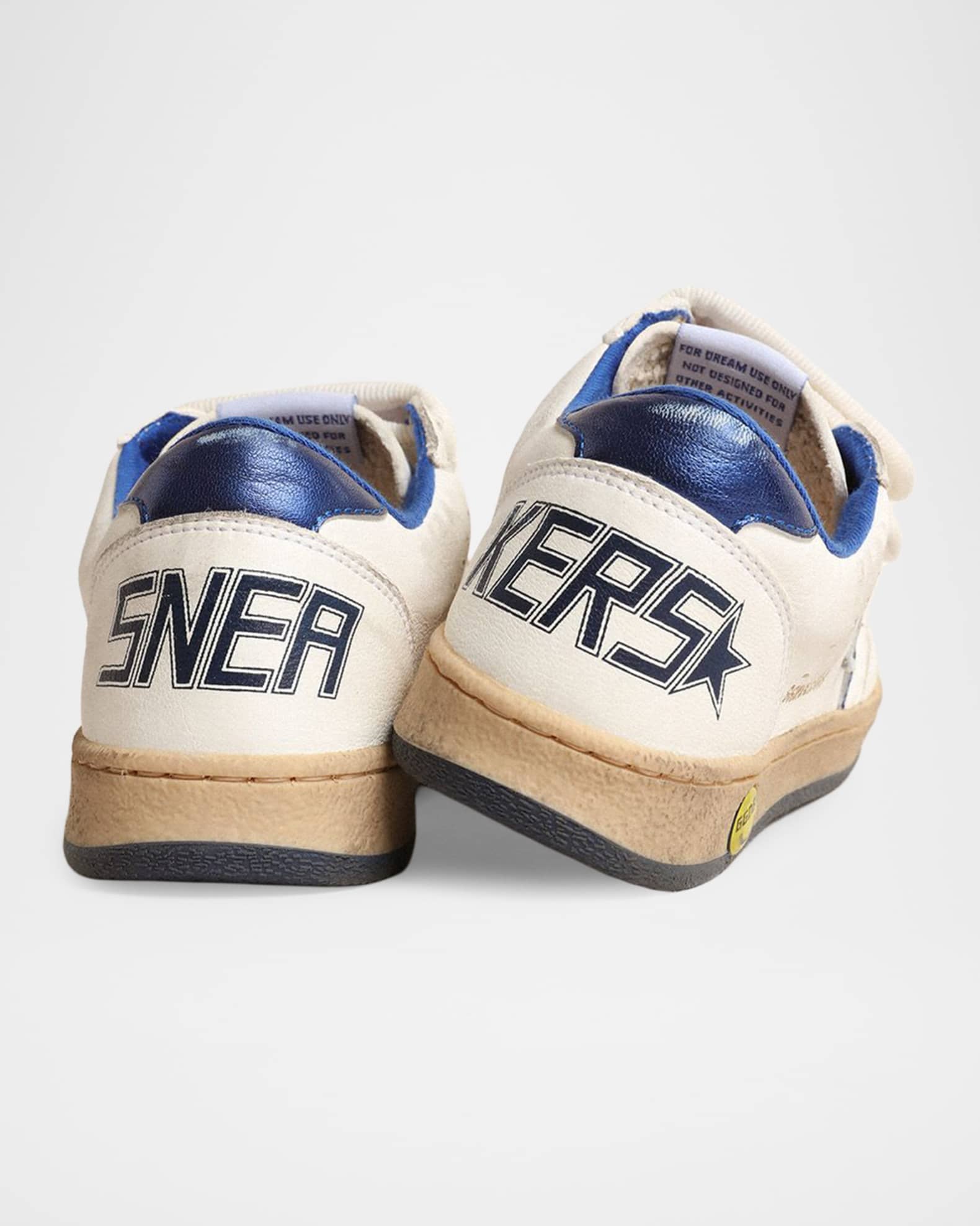 Kid's Ballstar Bicolor Dual-Grip Sneakers | Neiman Marcus