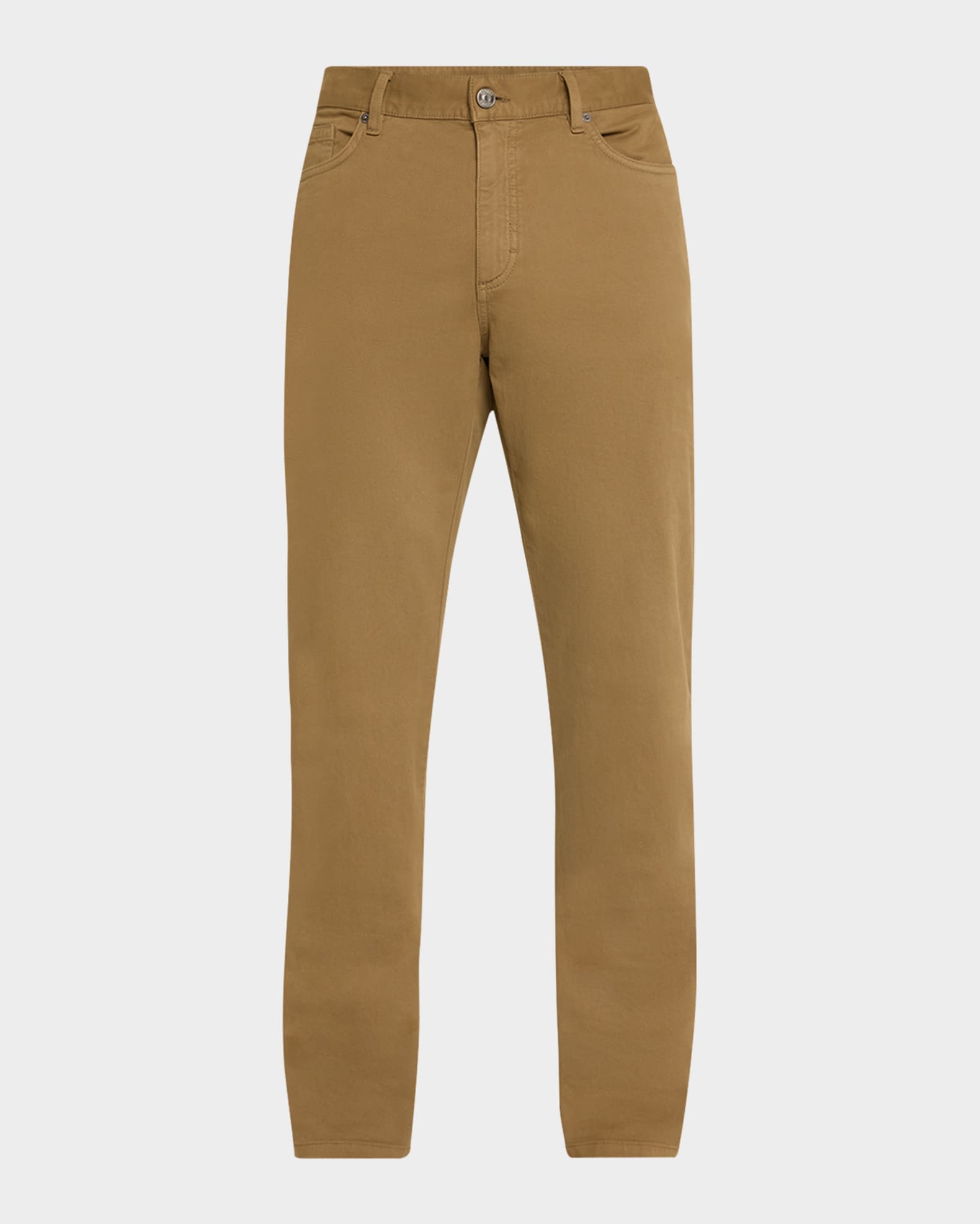 ZEGNA Men's 5-Pocket Stretch Gabardine Pants | Neiman Marcus
