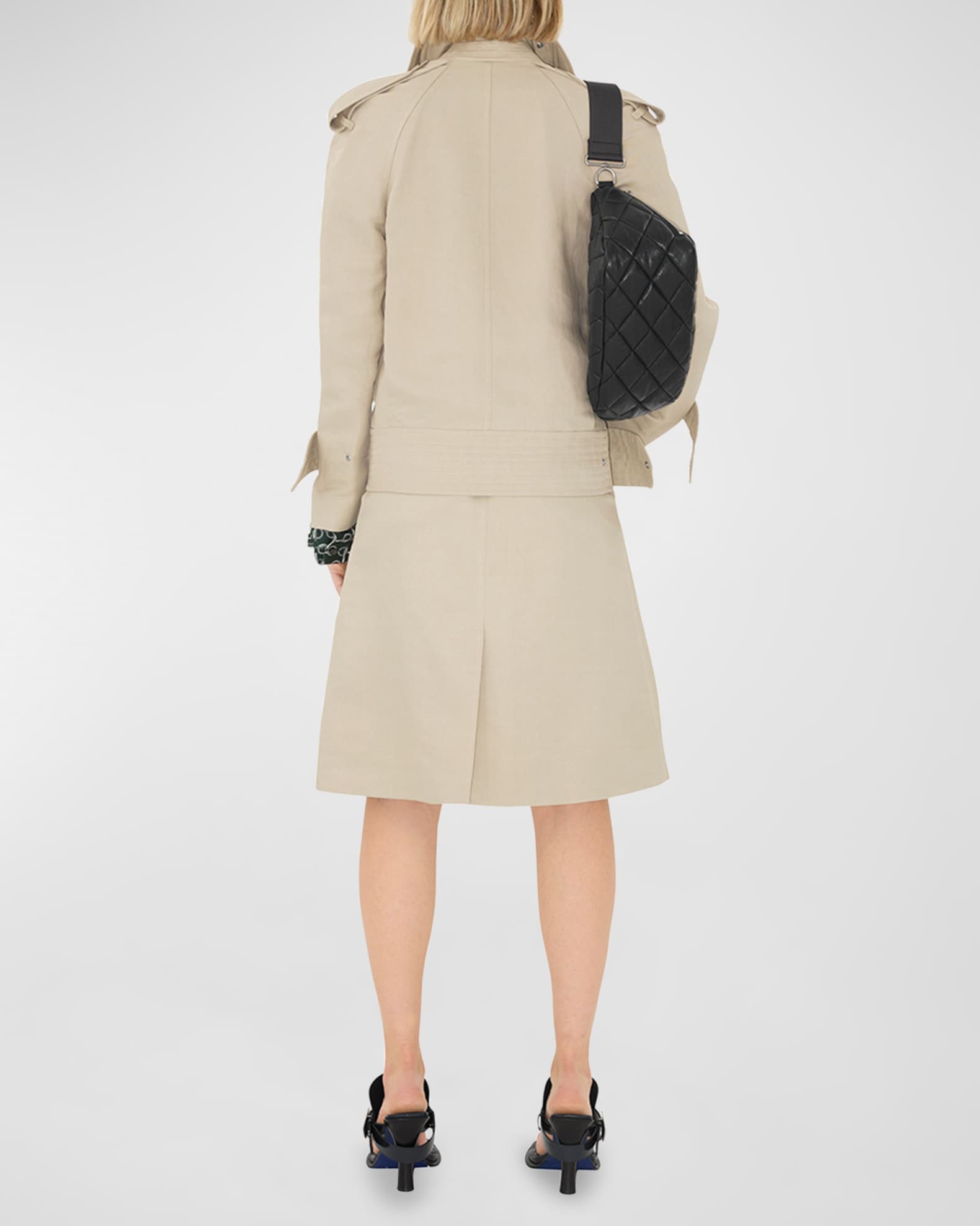 Burberry Short Trench Jacket | Neiman Marcus