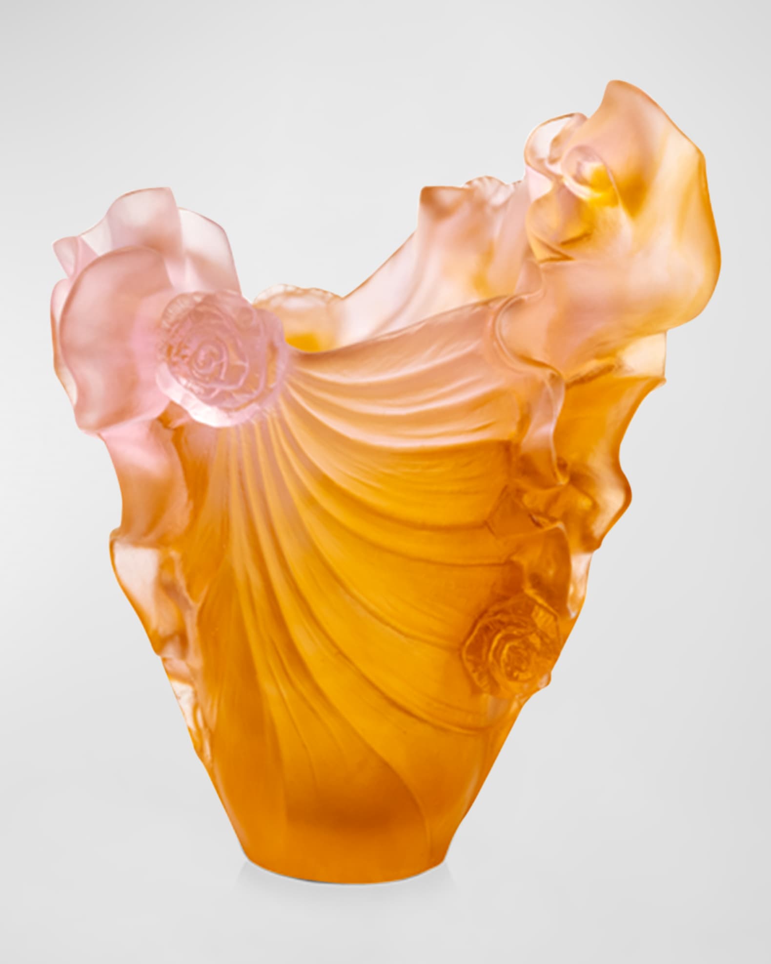 Daum Rose Royale Vase | Neiman Marcus
