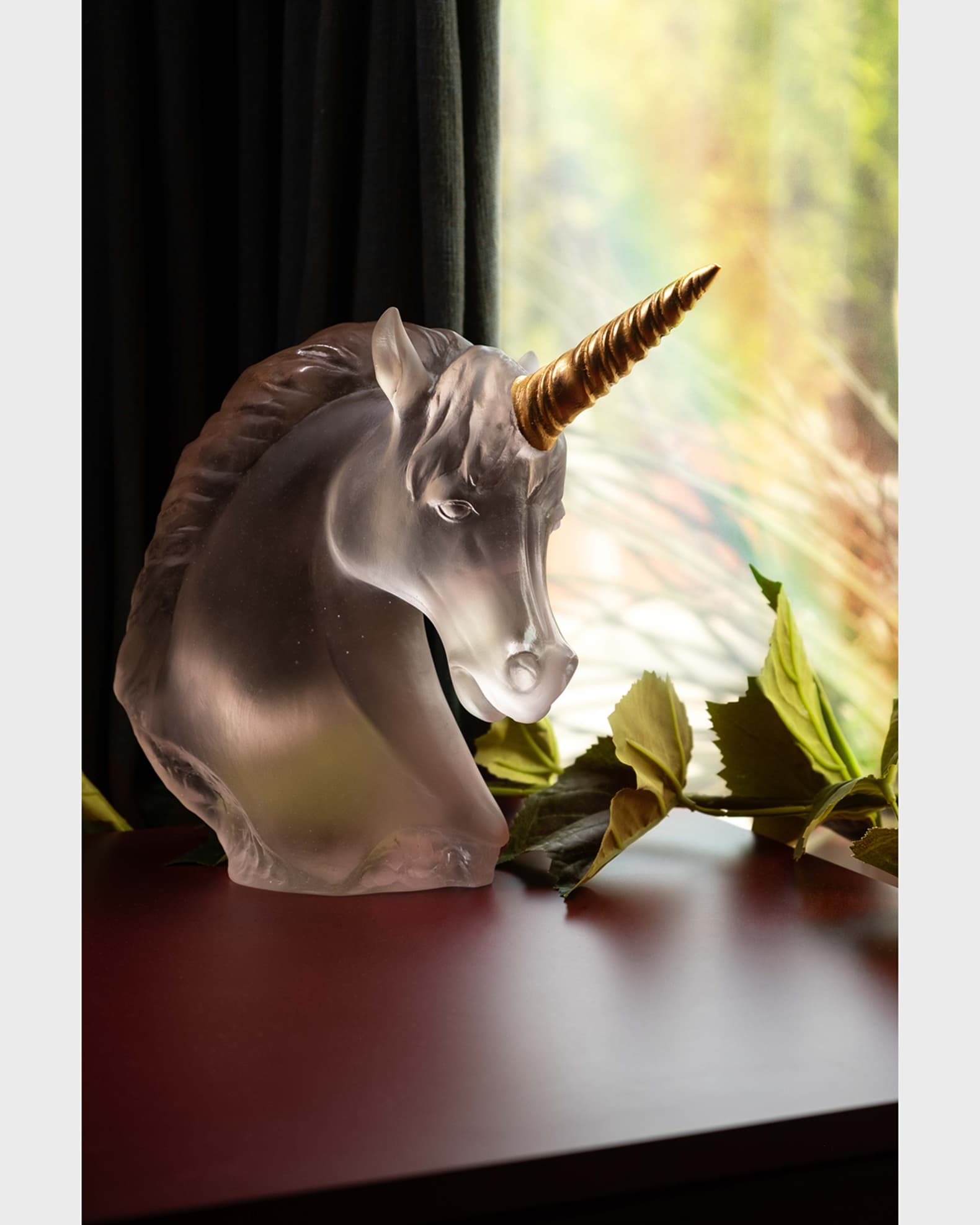 Daum Unicorn Sculpture | Neiman Marcus