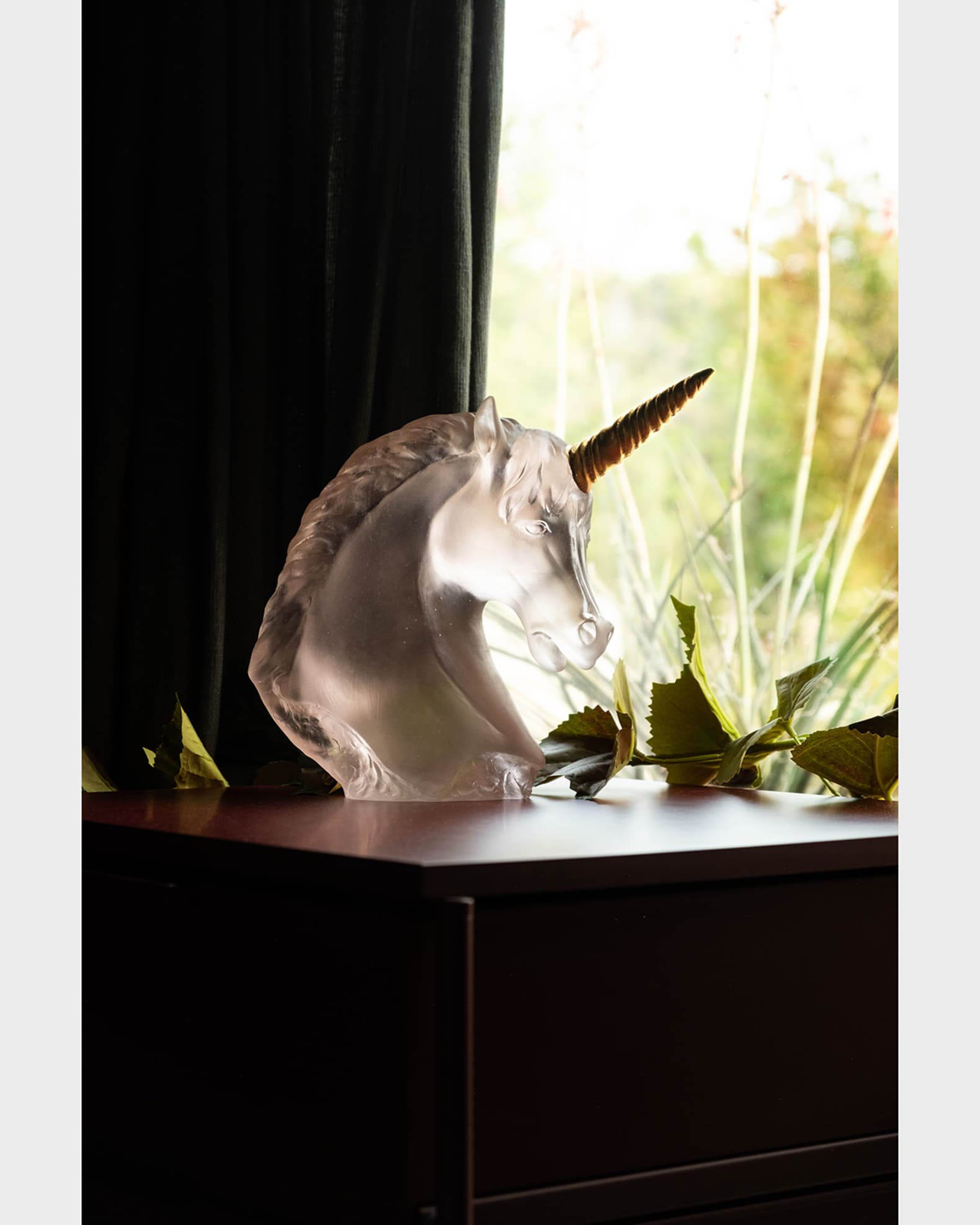 Daum Unicorn Sculpture | Neiman Marcus