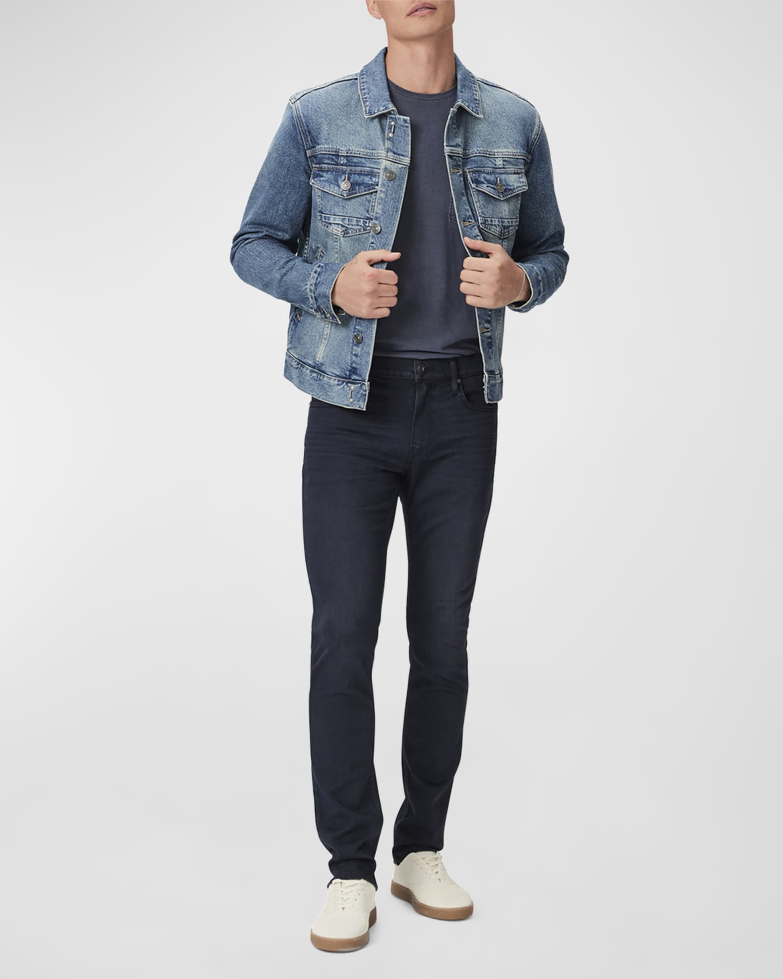 PAIGE Men's Scout Denim Jacket | Neiman Marcus