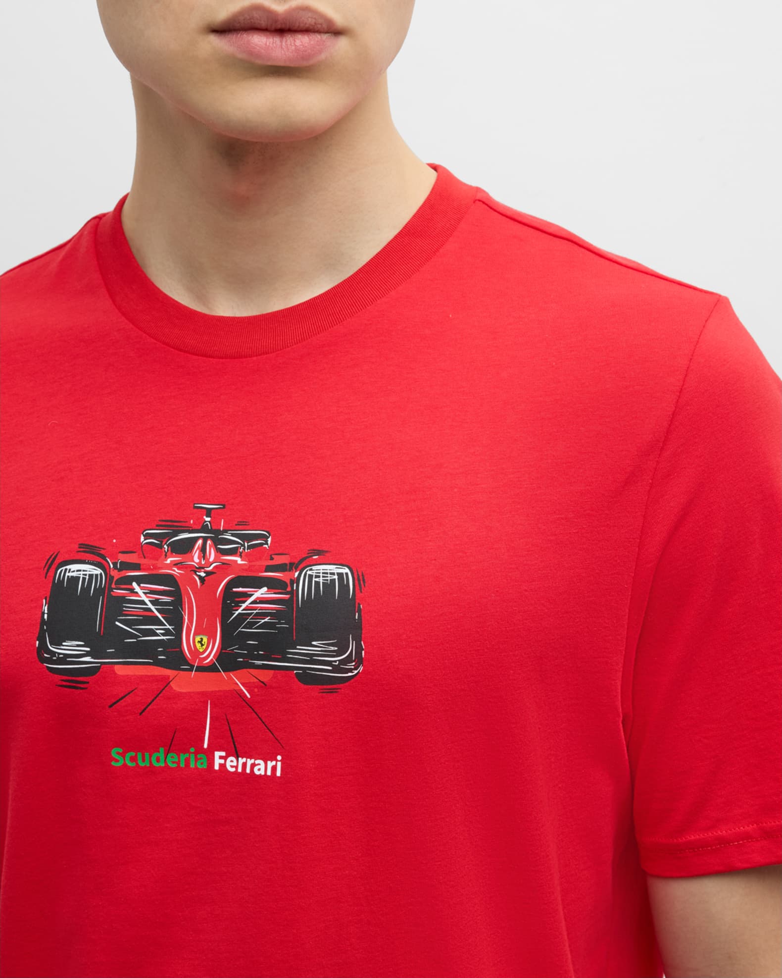 Puma x Ferrari Men's Race Graphic T-Shirt | Neiman Marcus