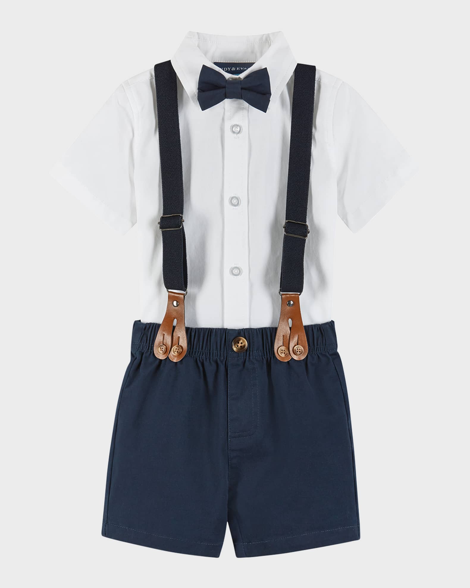 Andy & Evan Boy's Four-Piece Suspender Set, Size Newborn-24M | Neiman ...