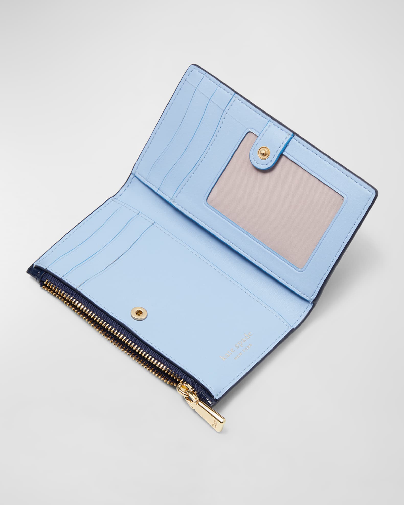 kate spade new york dottie small flower bloom bifold wallet | Neiman Marcus