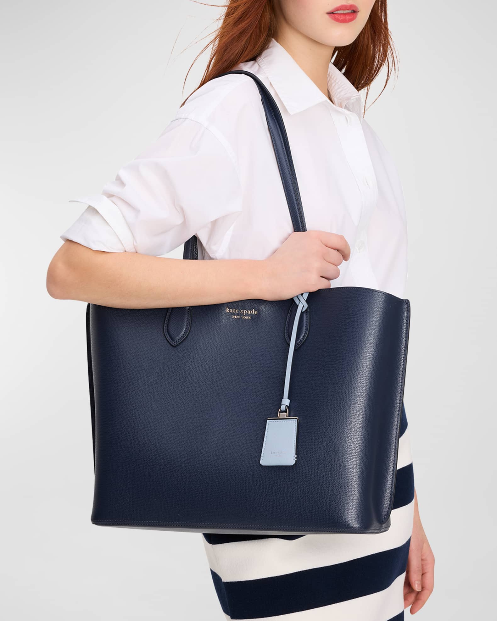 kate spade new york suite work leather tote bag | Neiman Marcus