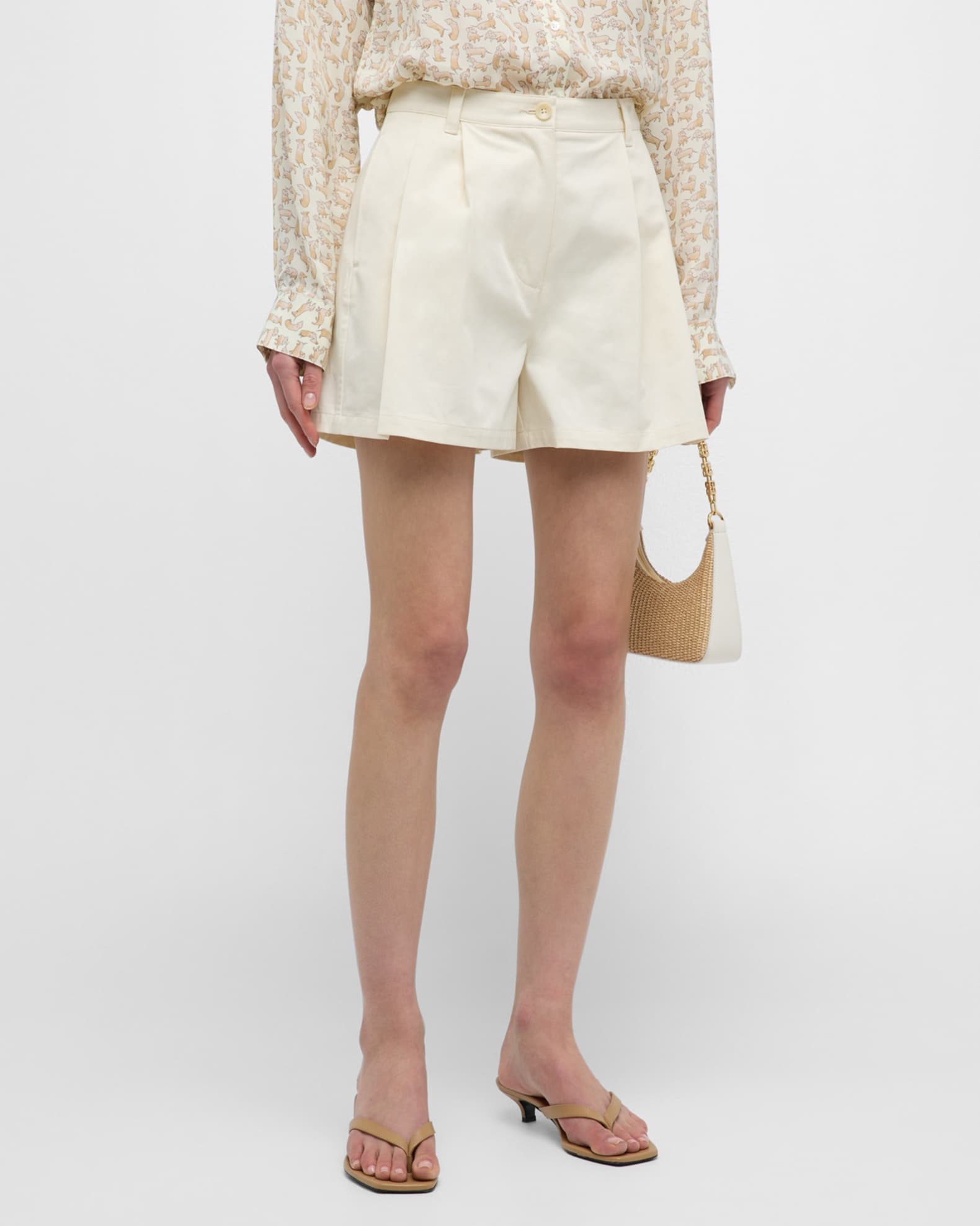 Solid and Striped x Sofia Richie Grainge The Oceane Shorts | Neiman Marcus