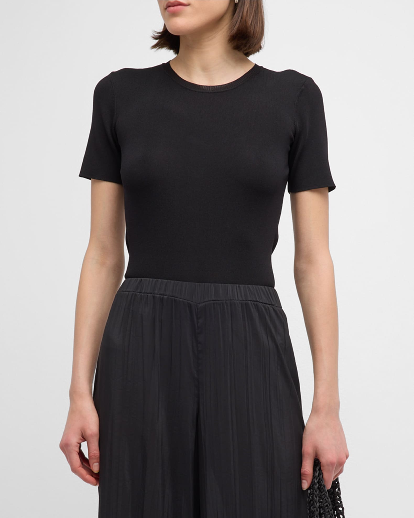 Solid and Striped x Sofia Richie Grainge The Riada Crewneck T-Shirt | Neiman Marcus