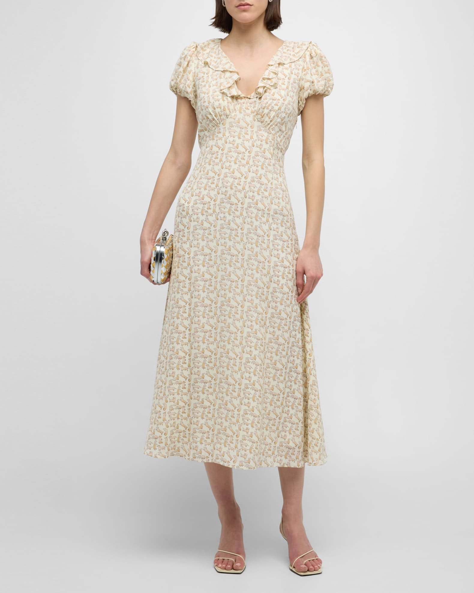 Solid and Striped x Sofia Richie Grainge The Calais Hersh Midi Dress ...