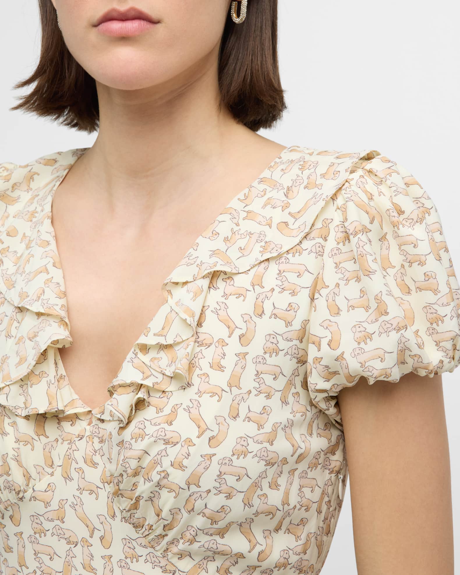 Solid and Striped x Sofia Richie Grainge The Calais Hersh Midi Dress ...