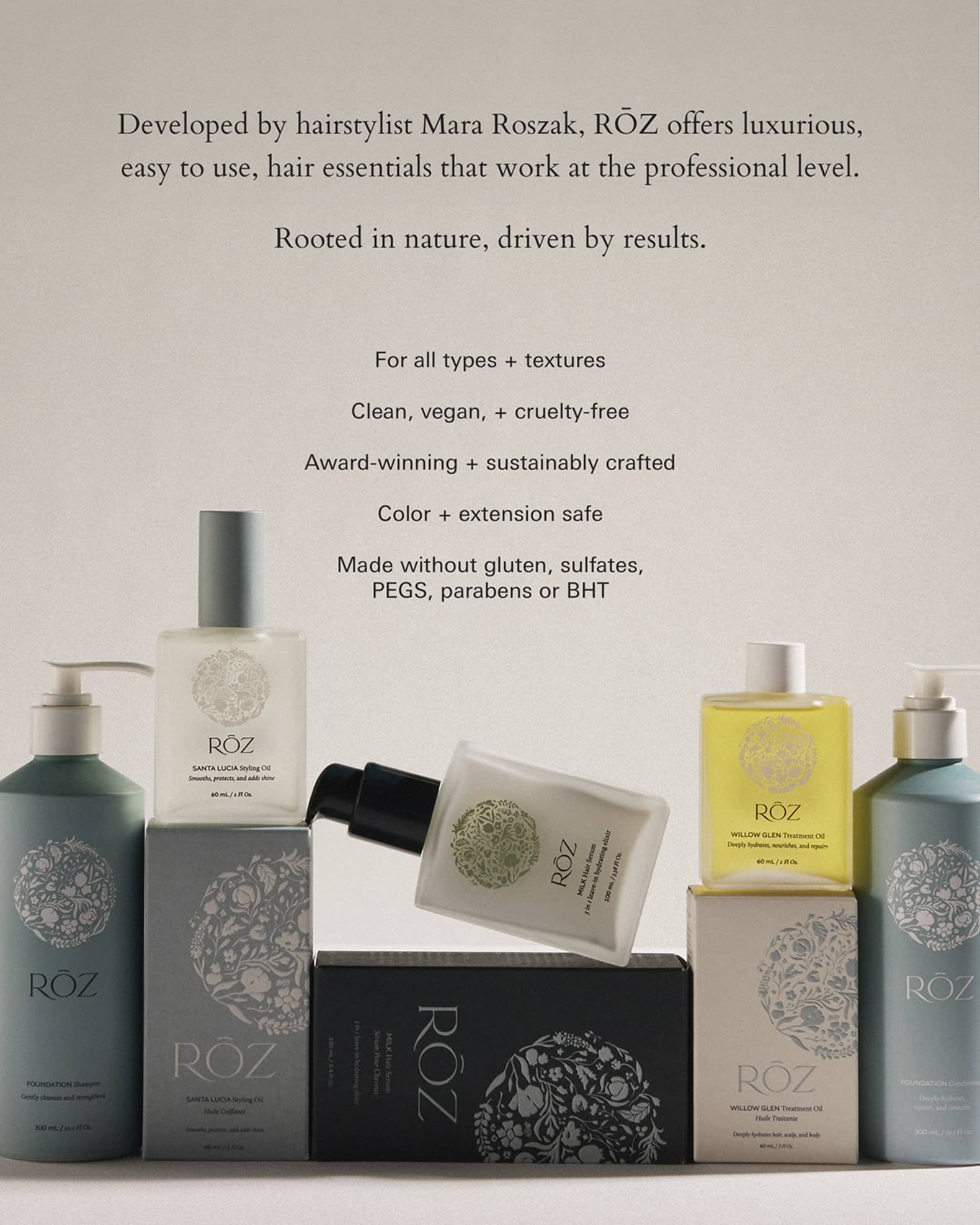 ROZ Hair Foundation Conditioner, 10.1 oz. | Neiman Marcus