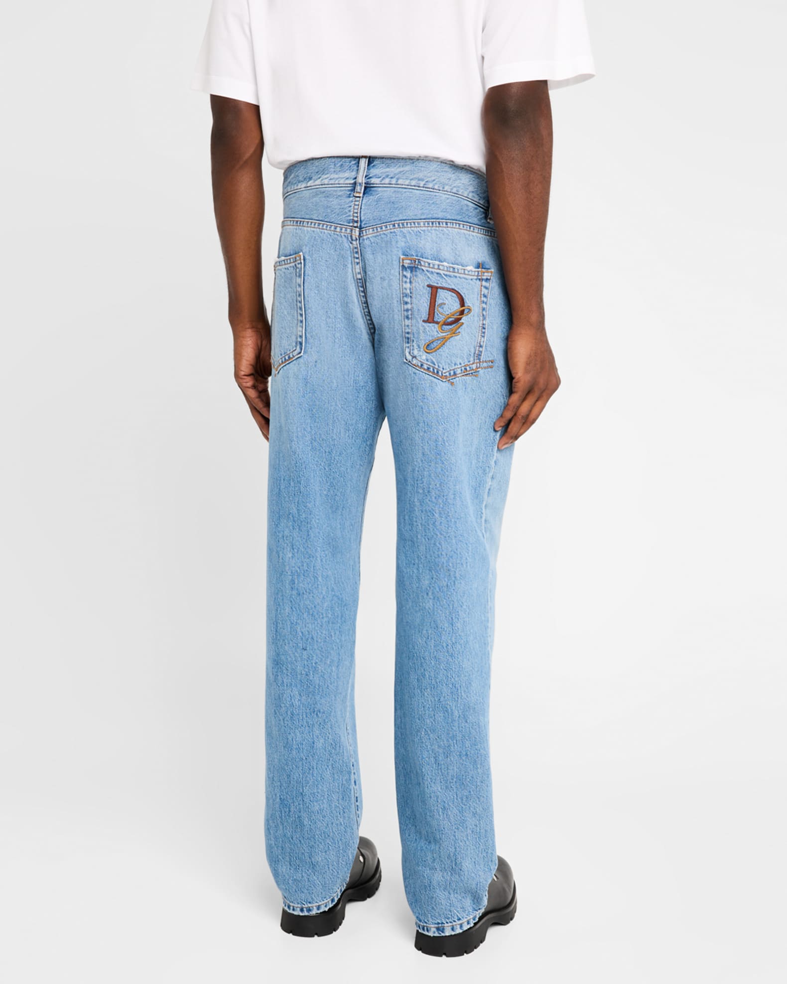 Dolce&Gabbana Men's Prima Straight-Leg Jeans | Neiman Marcus