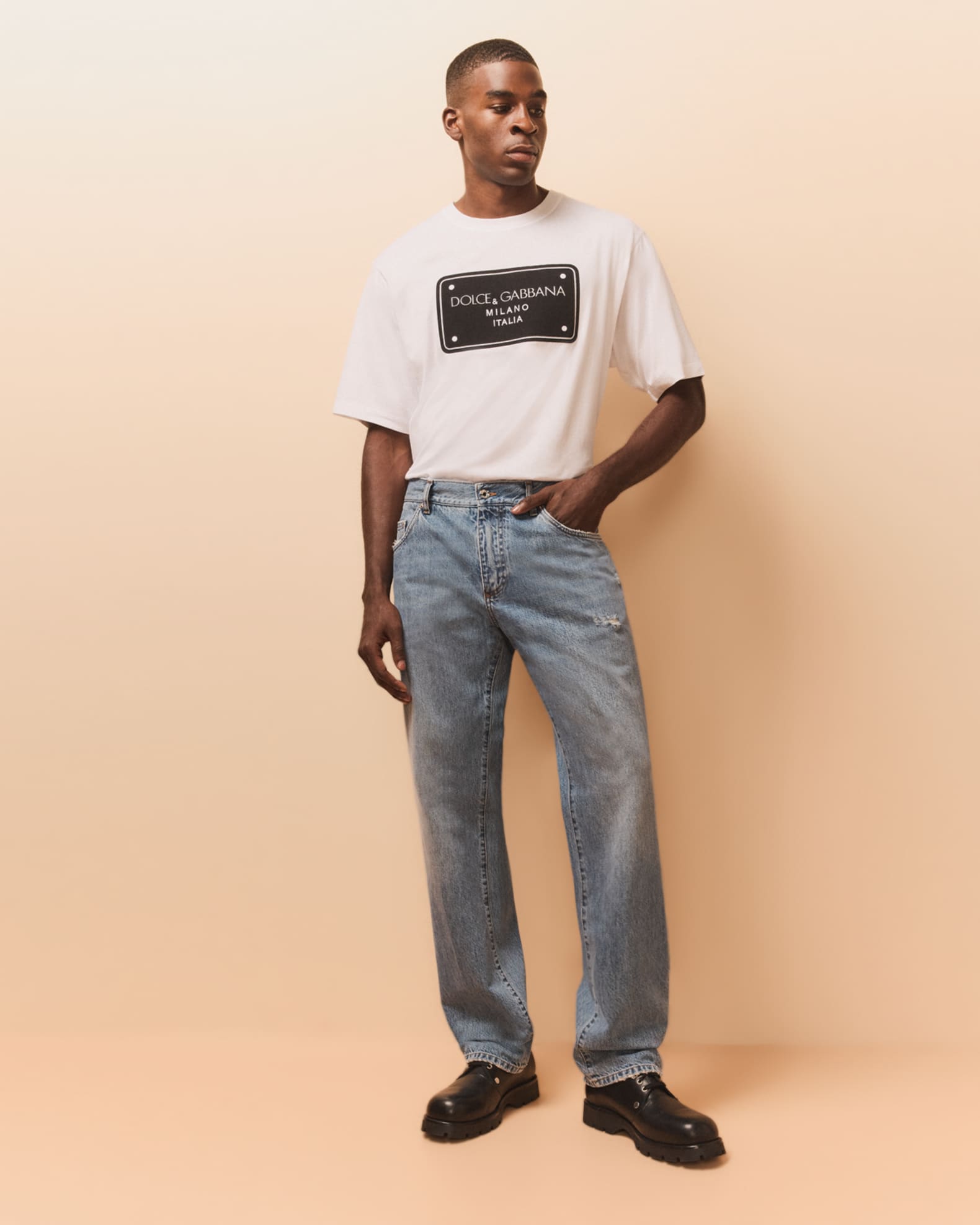 Dolce&Gabbana Men's Prima Straight-Leg Jeans | Neiman Marcus