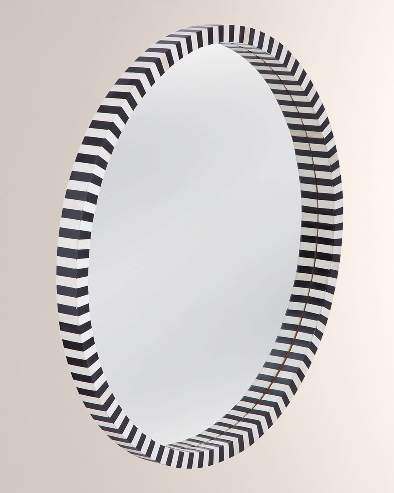 Katherine Noble by BMC MacArdle 34" Round Wall Mirror | Neiman Marcus