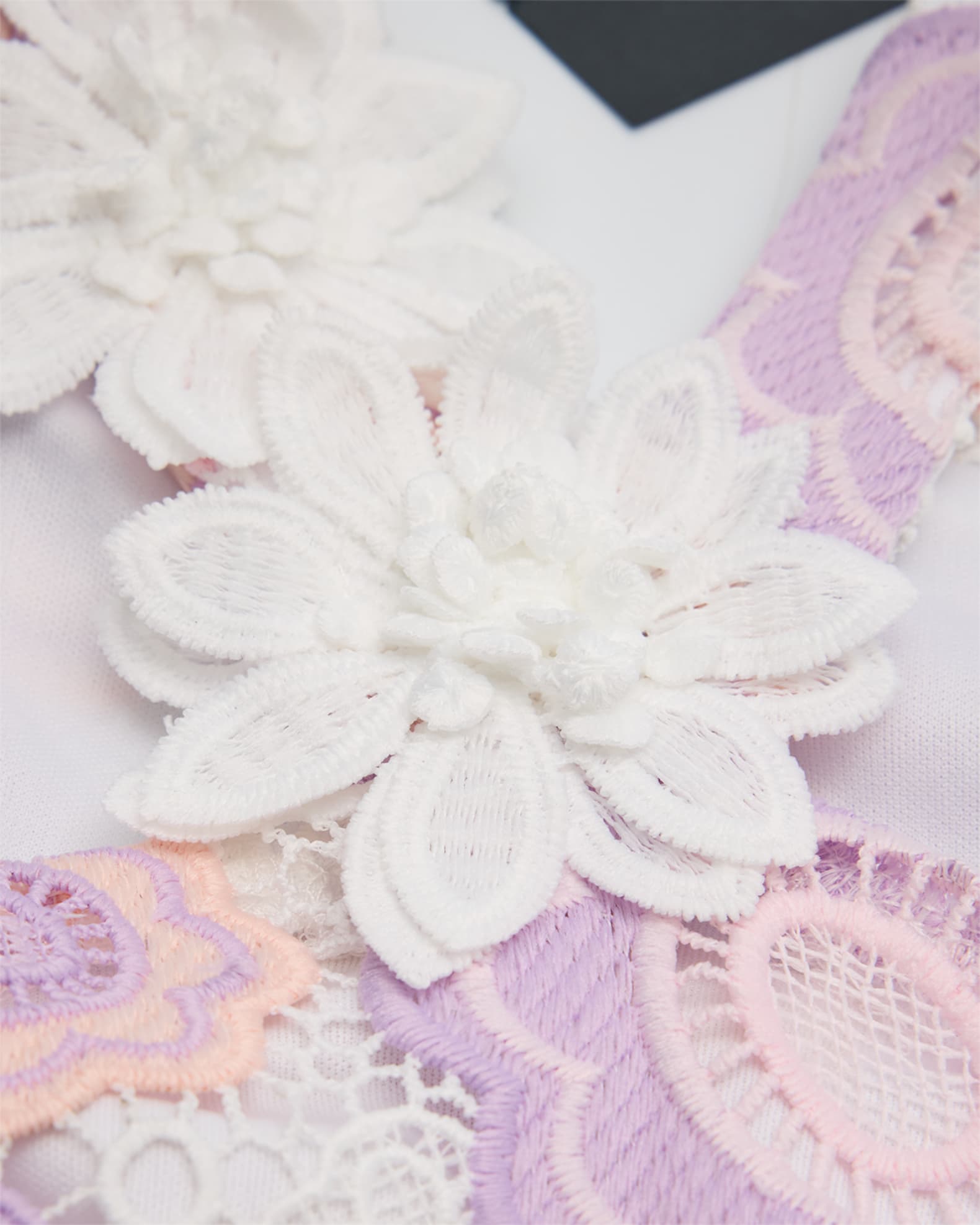 Hannah Banana Girl's Eyelet Multicolor Daisy Dress, Size 2T-6 | Neiman ...