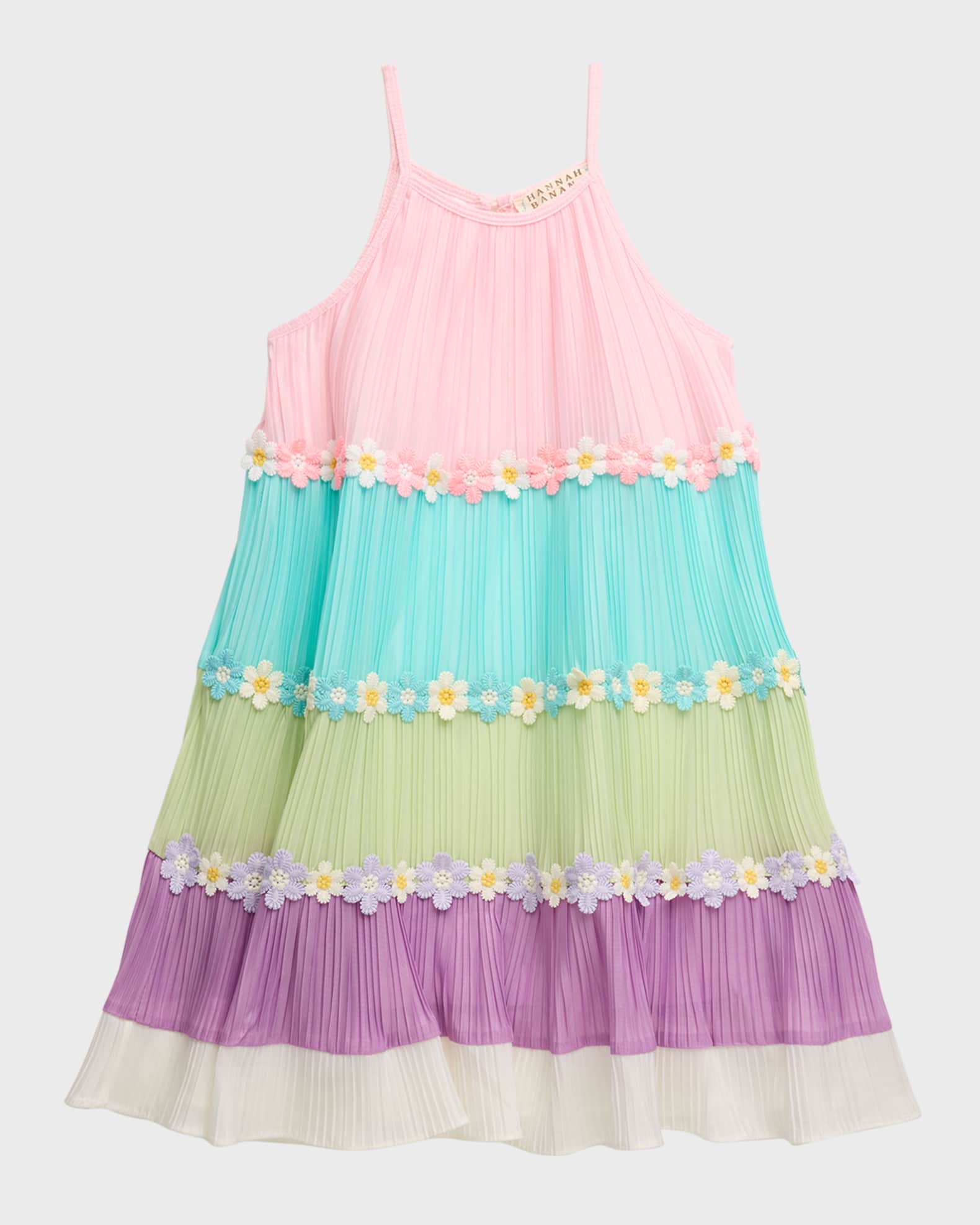 Girl's Colorblock Sundress | Neiman Marcus
