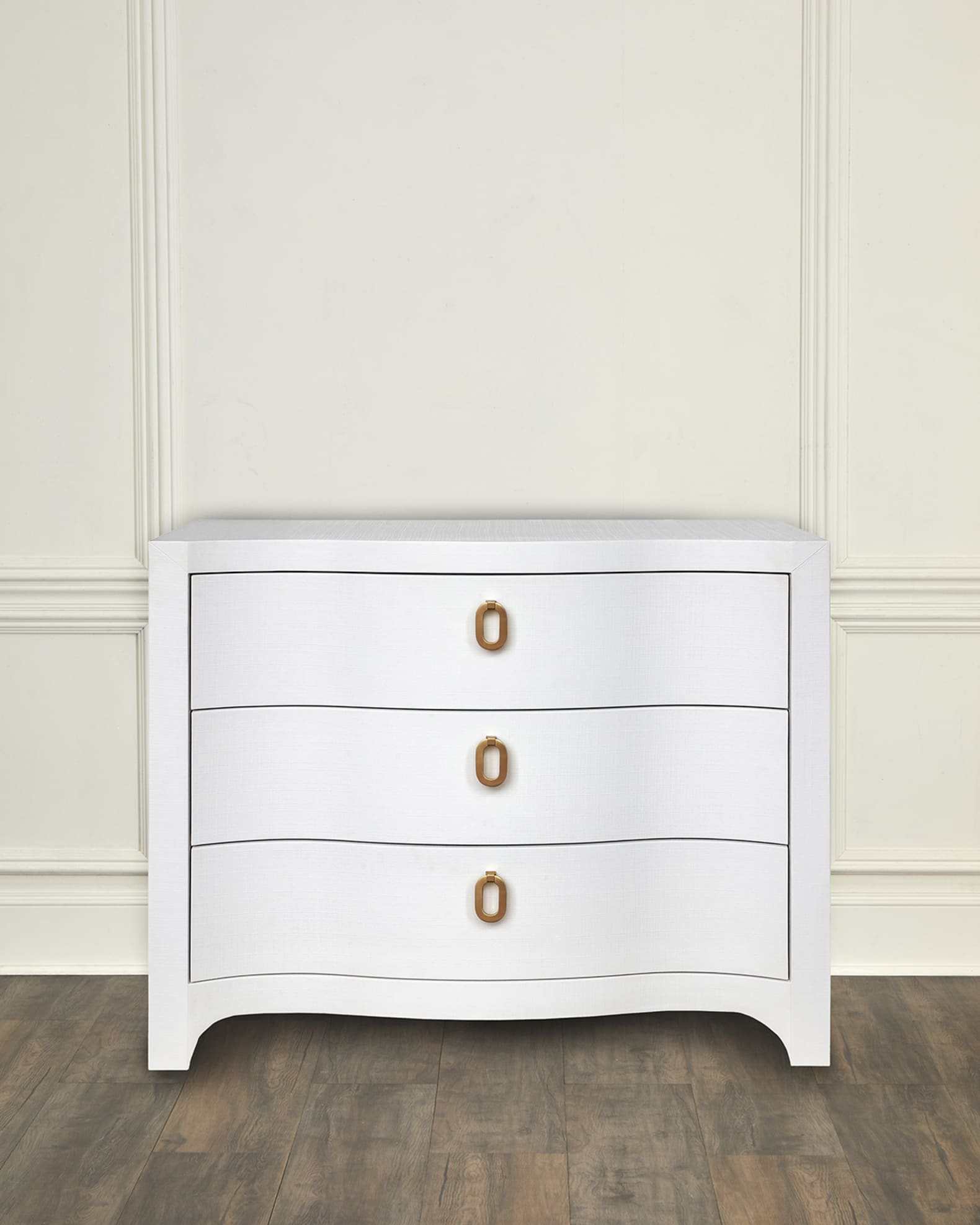 Worlds Away Cora Curved 3-Drawer Chest | Neiman Marcus