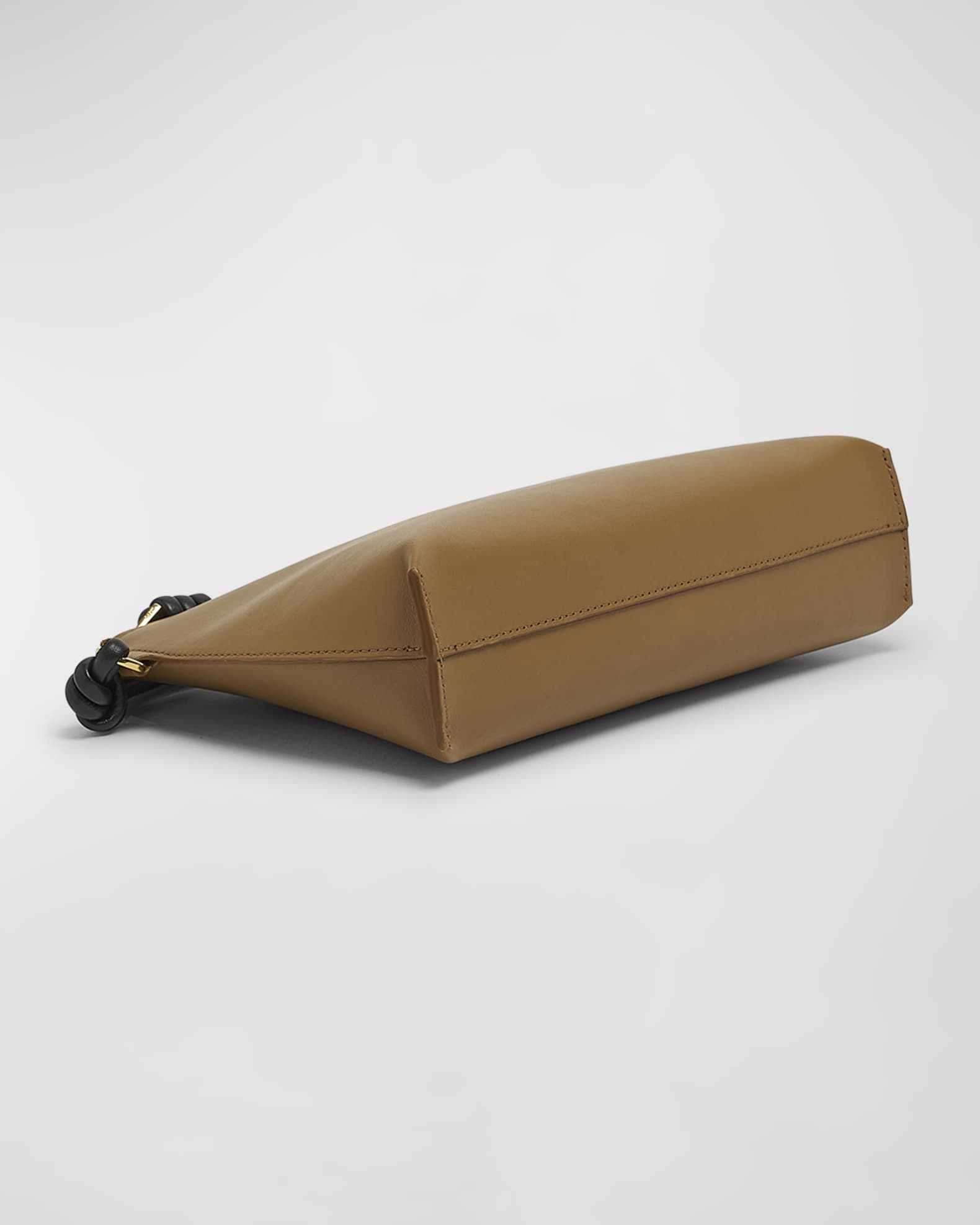 Loewe T-Knot Zip Leather Pouch Wristlet | Neiman Marcus