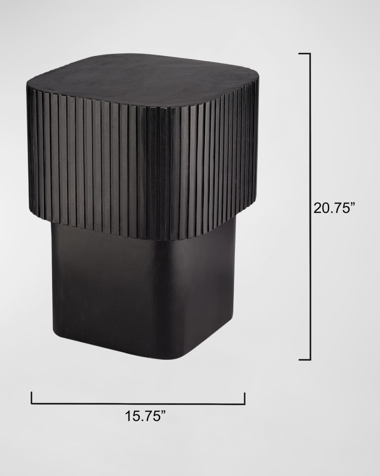 Jamie Young Notch Square End Table | Neiman Marcus