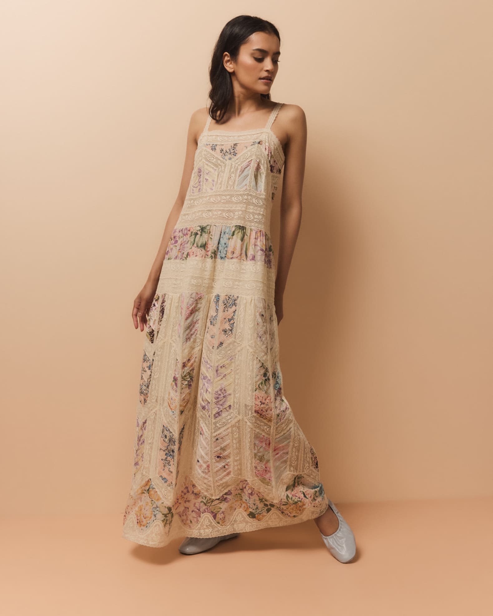 Zimmermann Halliday Lace Trim Slip Dress | Neiman Marcus