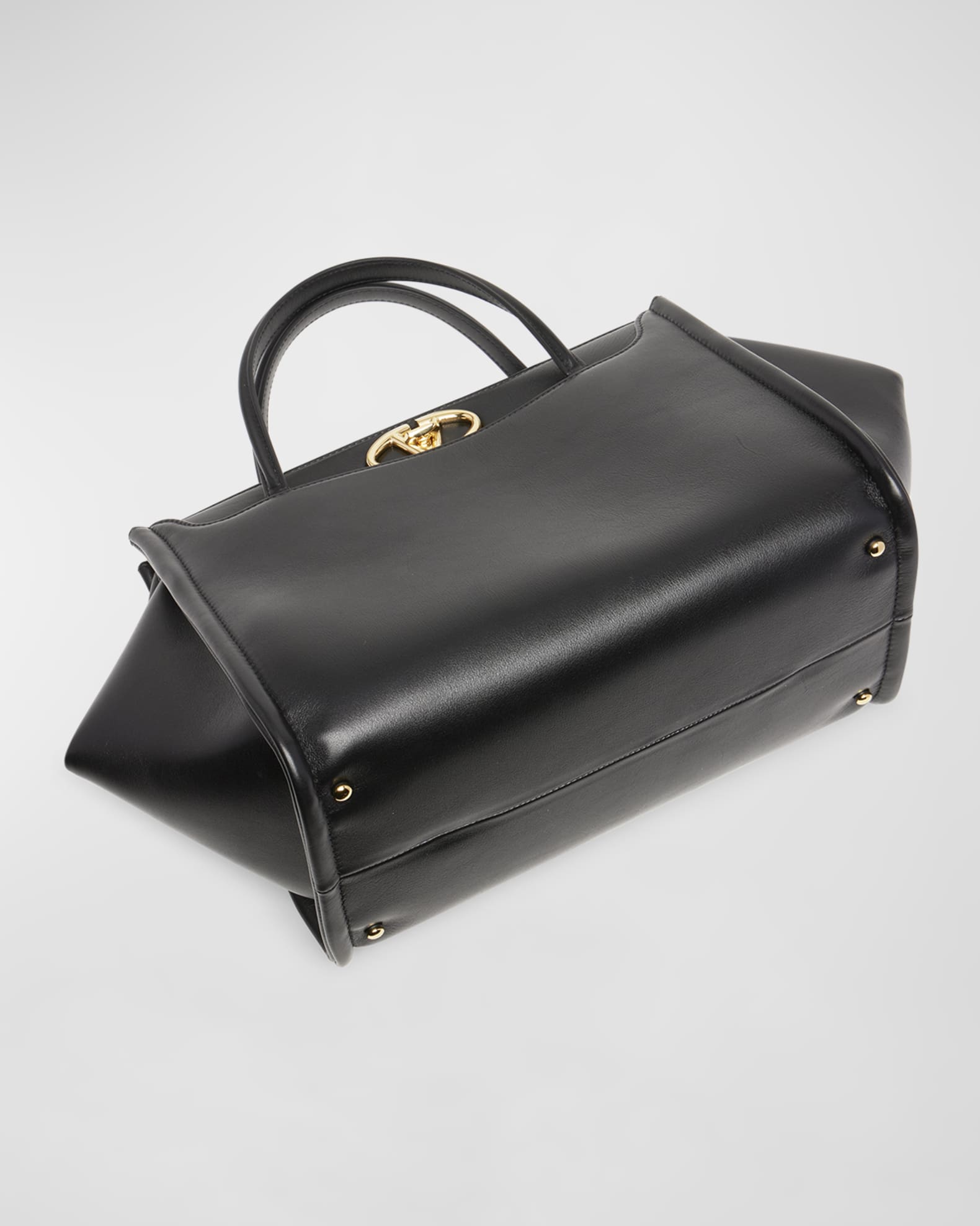 Valentino Garavani VLOGO Medium Leather Tote Bag | Neiman Marcus