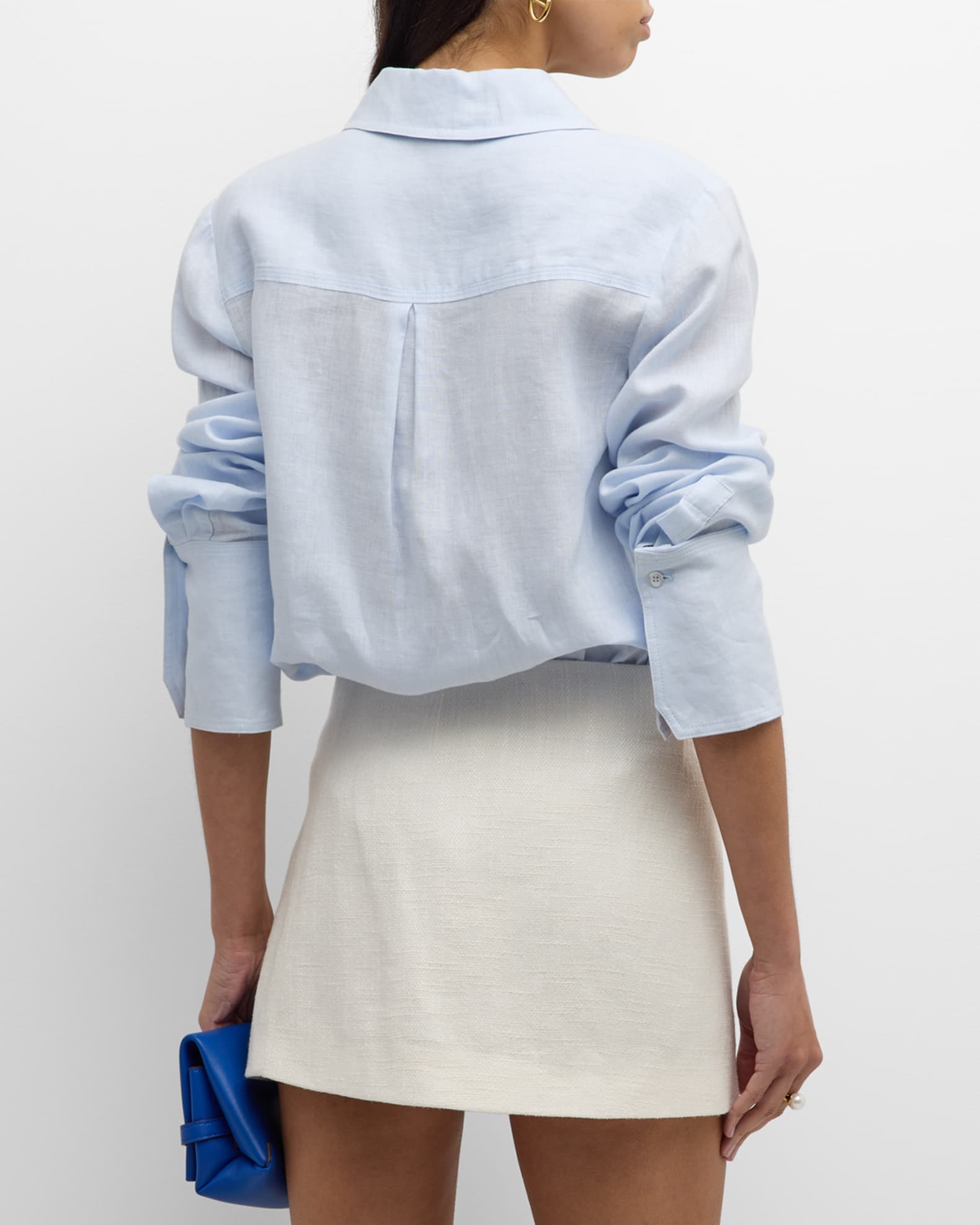 A.L.C. Aiden Linen Top | Neiman Marcus
