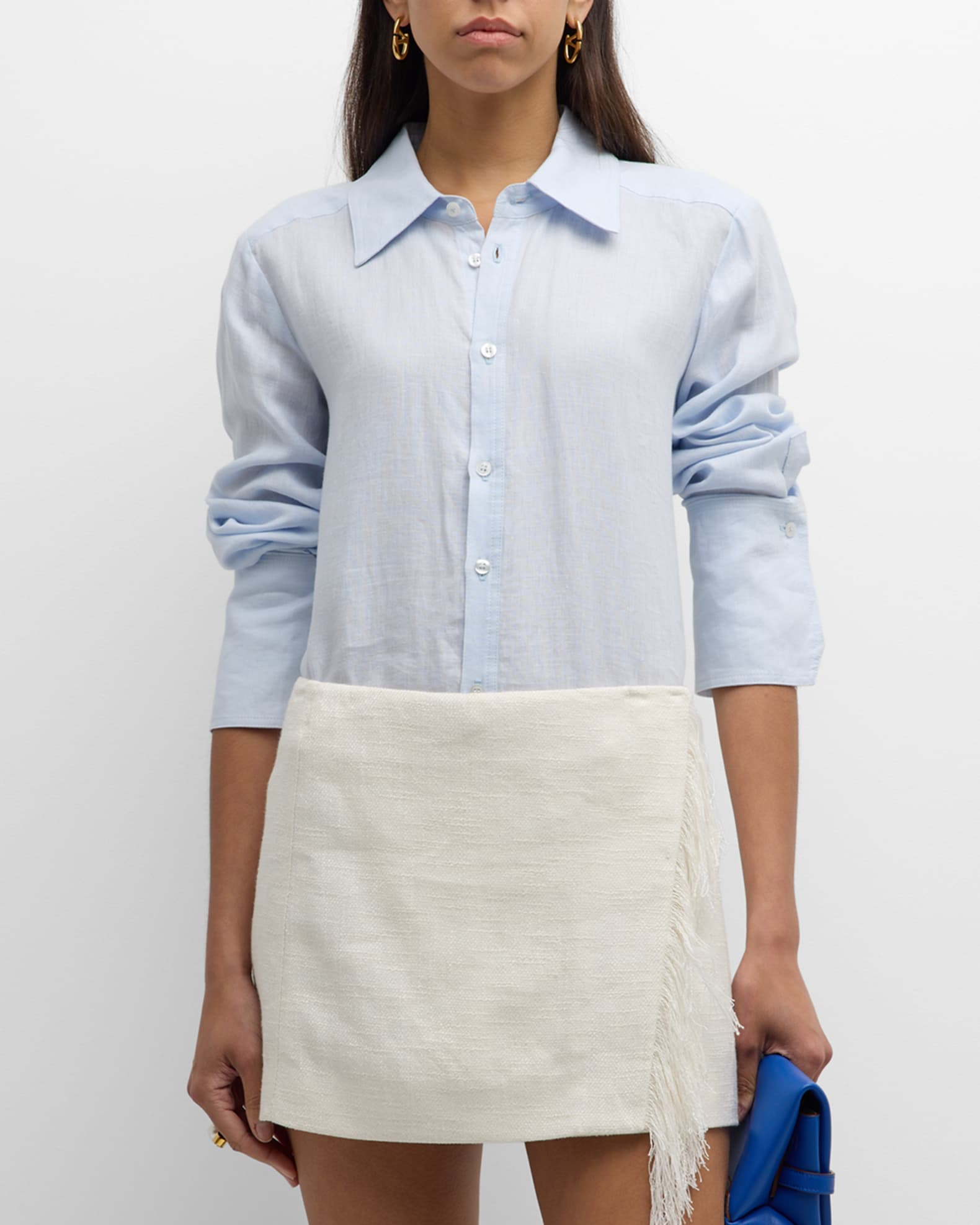A.L.C. Aiden Linen Top | Neiman Marcus