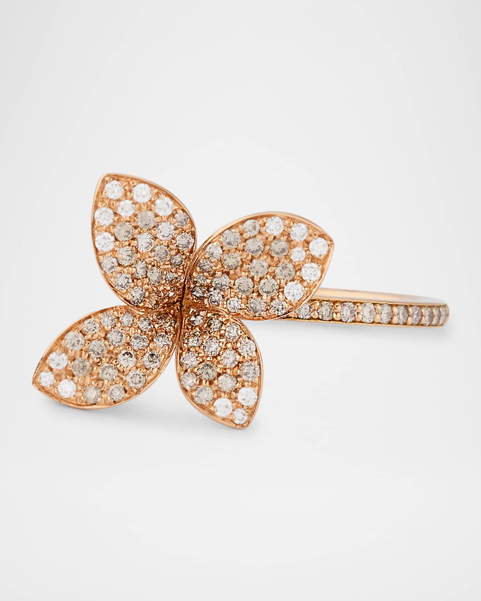 Pasquale Bruni 18K Rose Gold Petit Garden Ring | Neiman Marcus