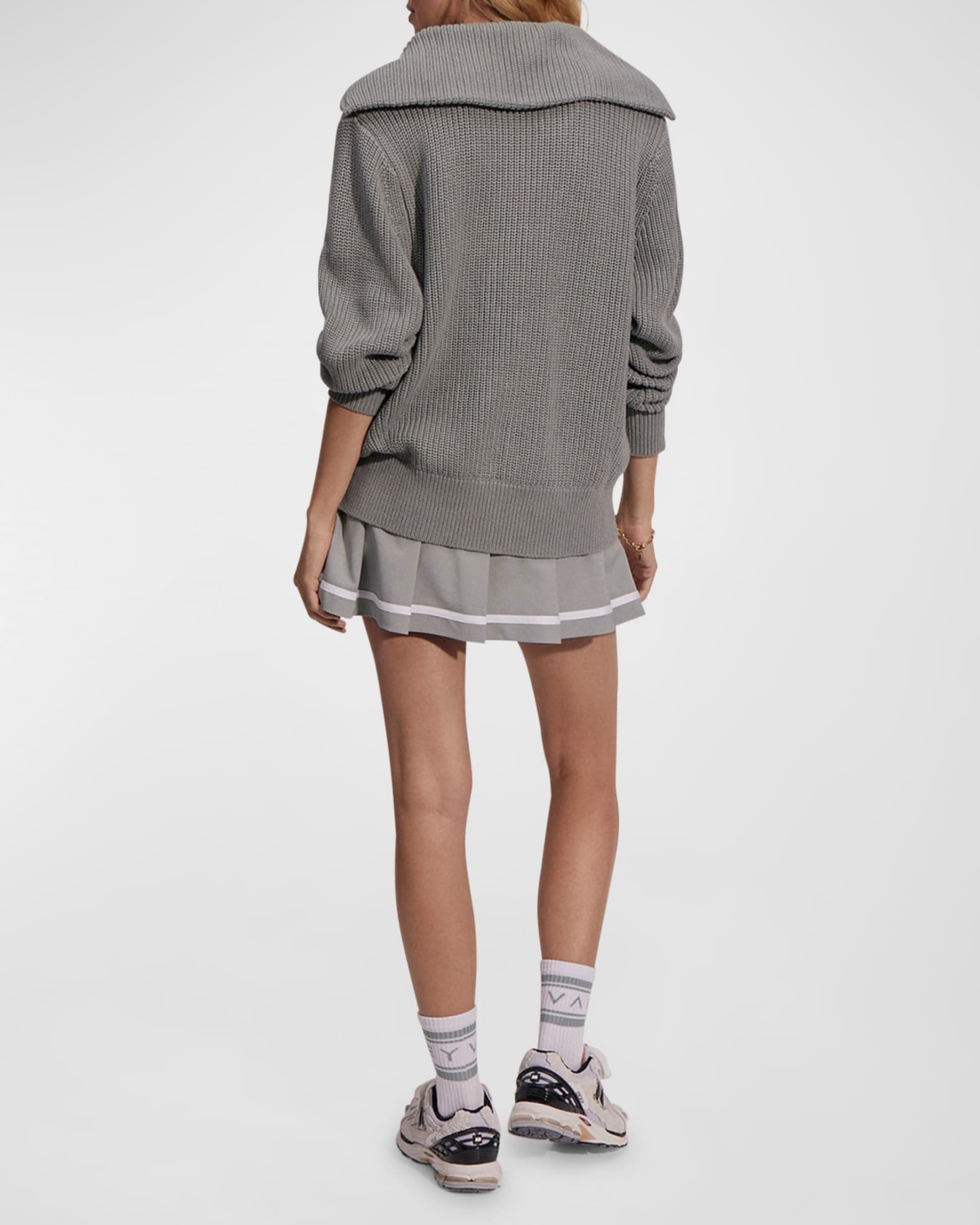 Varley Ada Zip Knit Jacket | Neiman Marcus