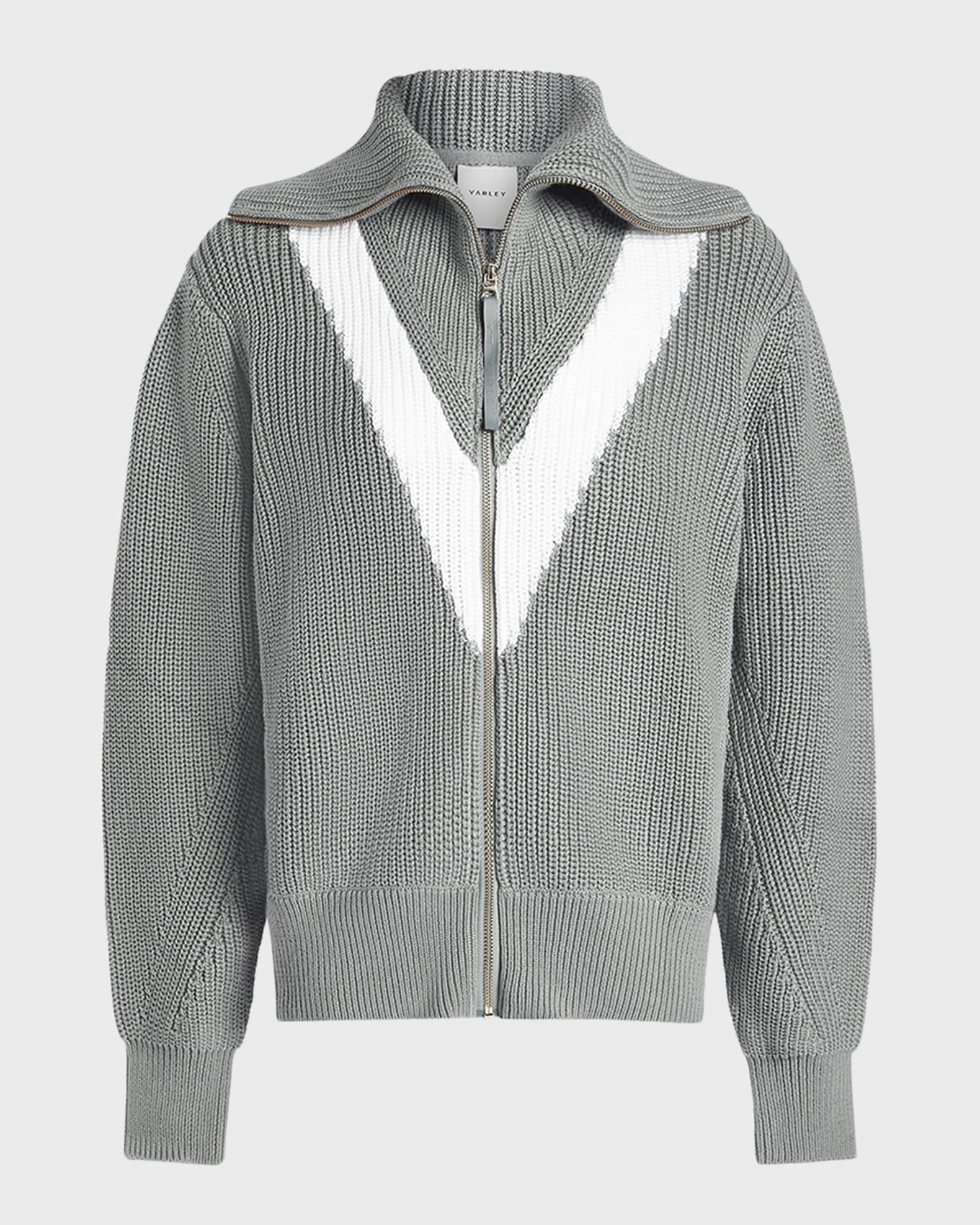 Varley Ada Zip Knit Jacket | Neiman Marcus