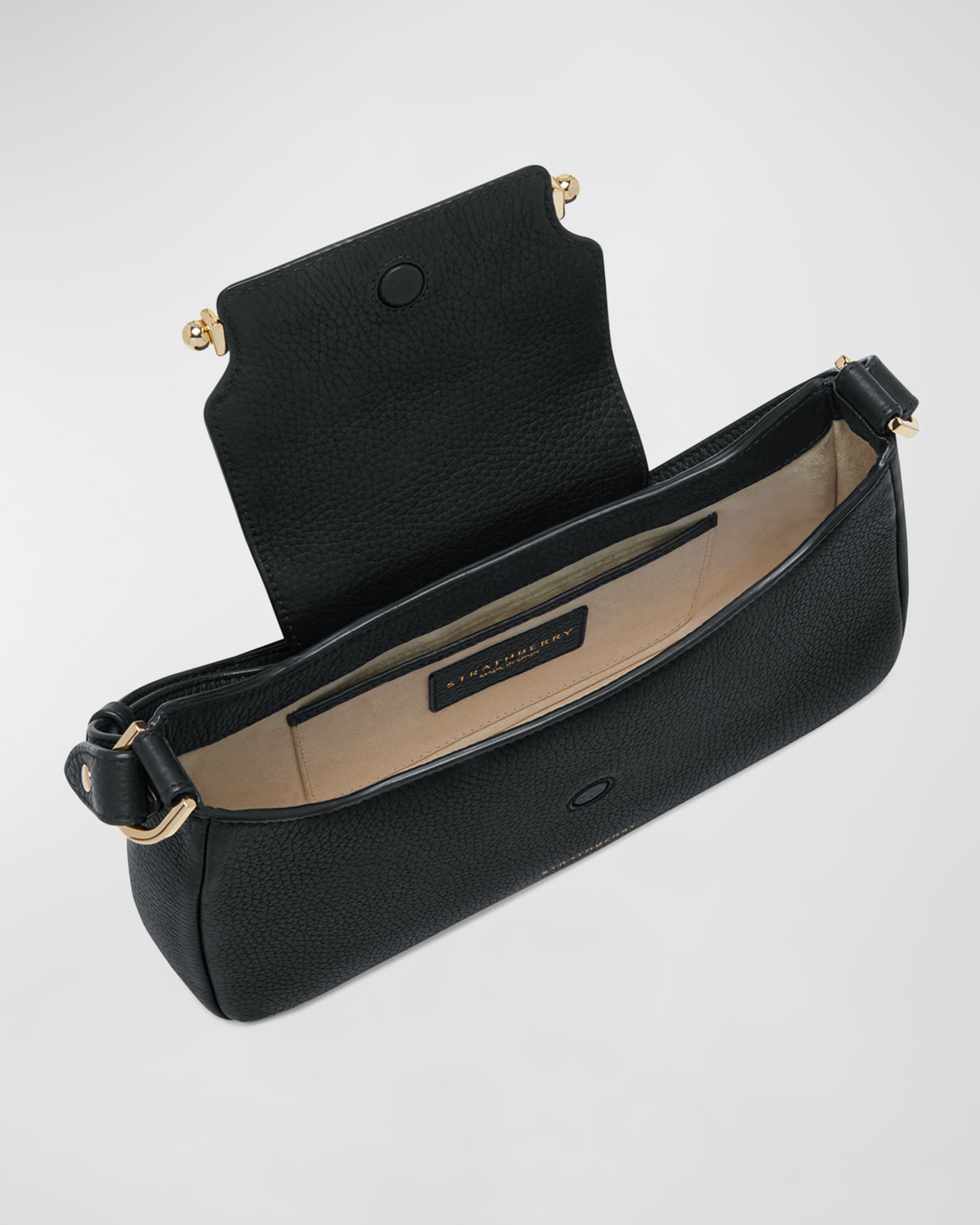 STRATHBERRY Multrees Omni Leather Shoulder Bag | Neiman Marcus