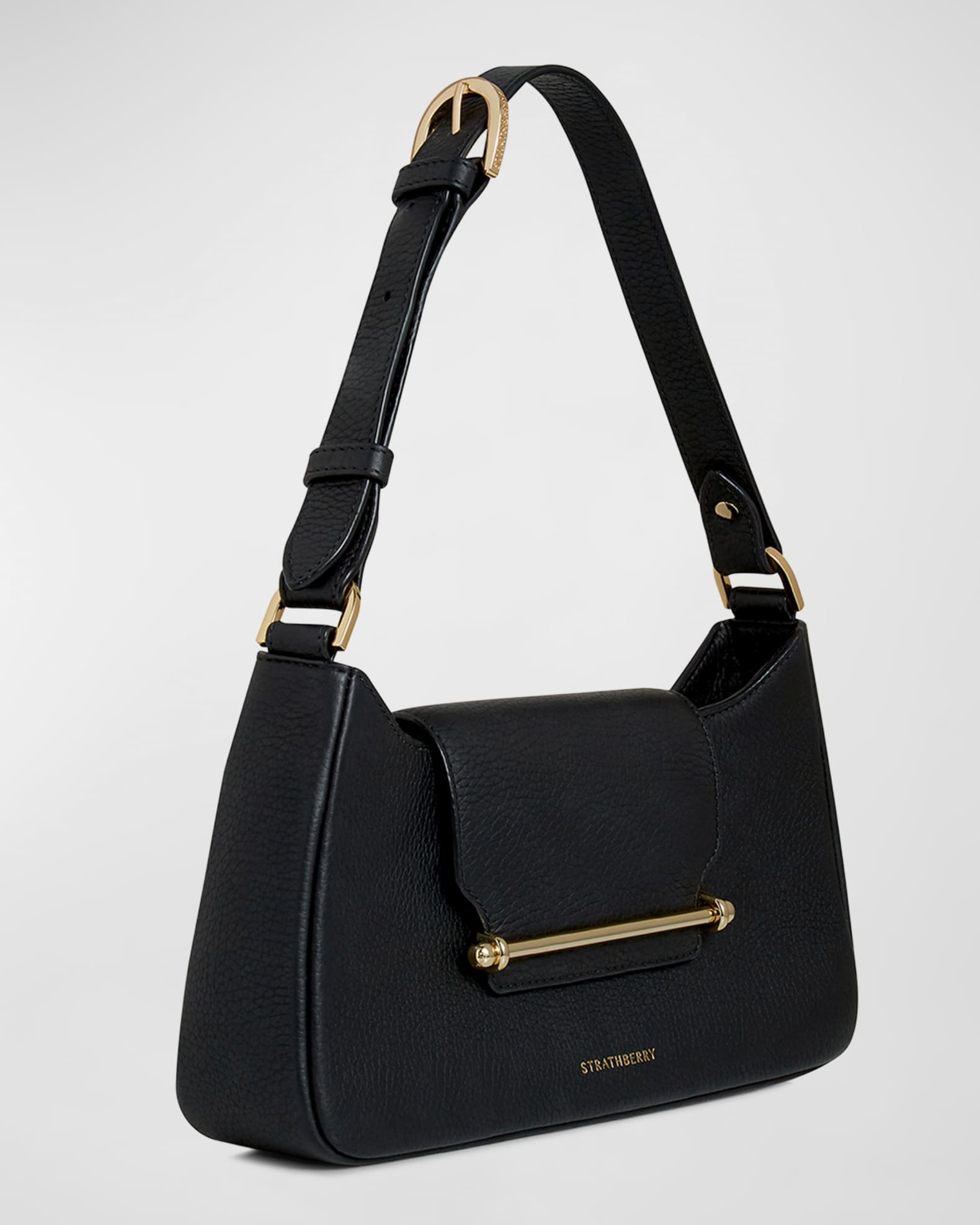 STRATHBERRY Multrees Omni Leather Shoulder Bag | Neiman Marcus