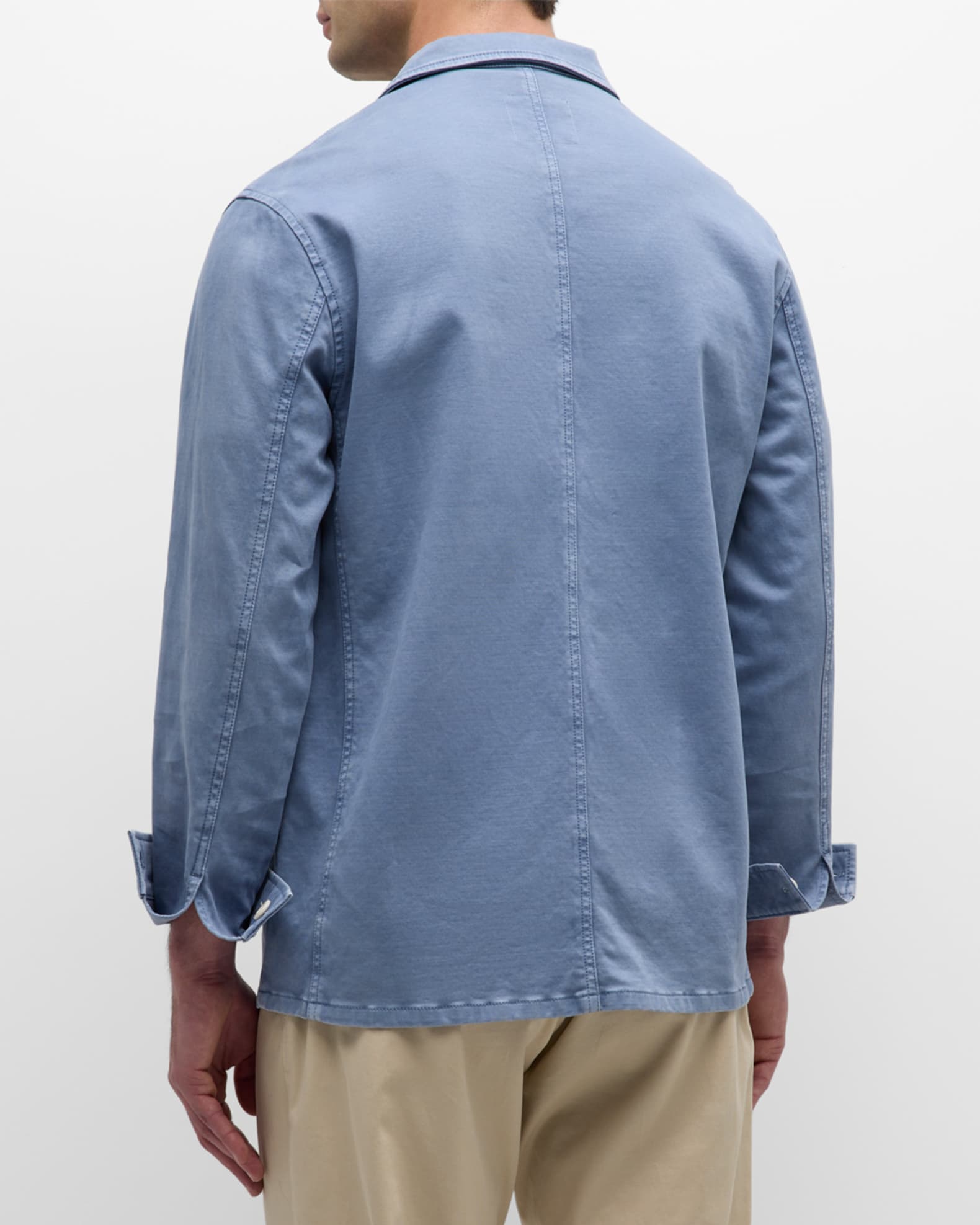 Rails Men's Luc Lightweight Cotton Chore Jacket | Neiman Marcus
