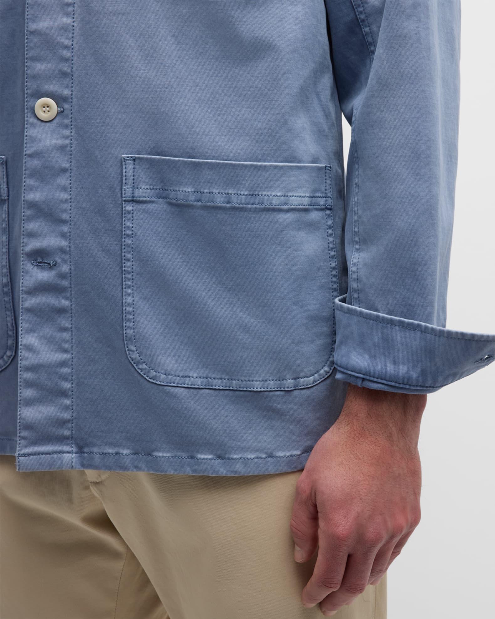 Rails Men's Luc Lightweight Cotton Chore Jacket | Neiman Marcus