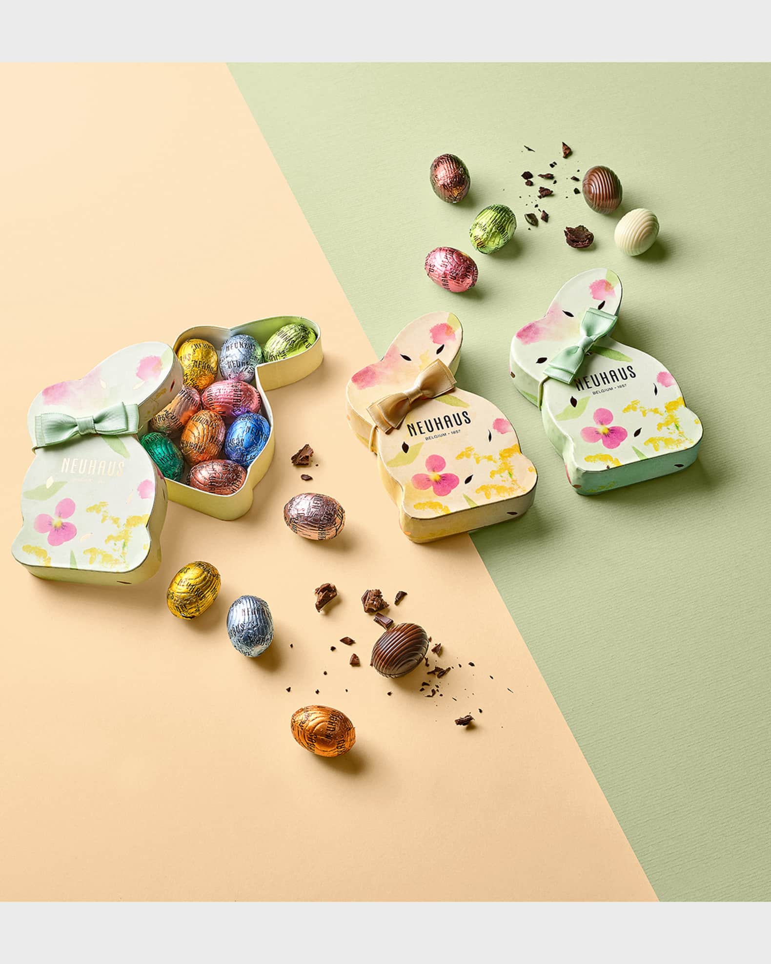 Neuhaus Chocolate Easter Petite Bunny Box, 9 Count | Neiman Marcus