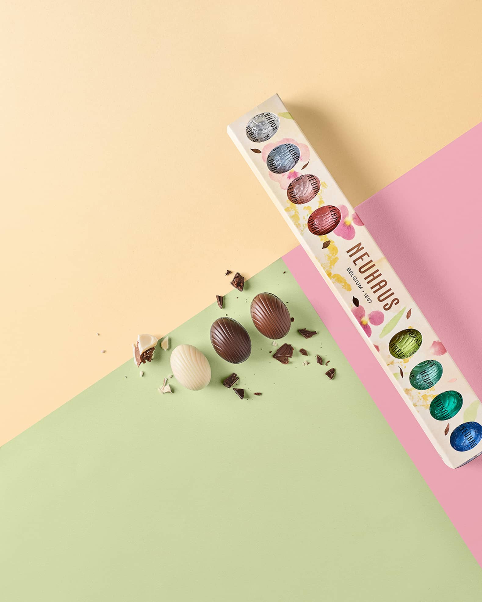 Neuhaus Chocolate Long Easter Egg Box, 11 Count | Neiman Marcus