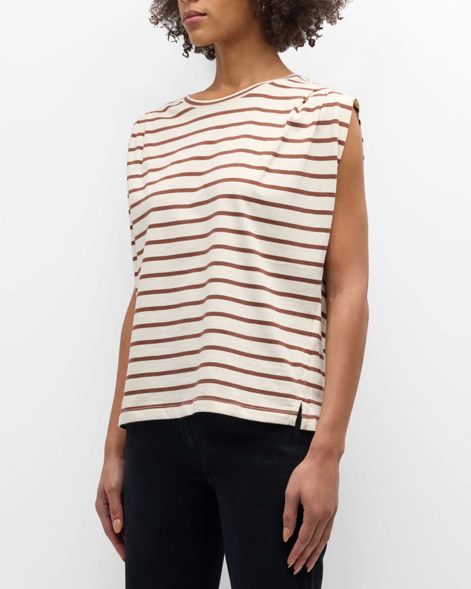 Rag & Bone Mica Stripe Tank Top | Neiman Marcus