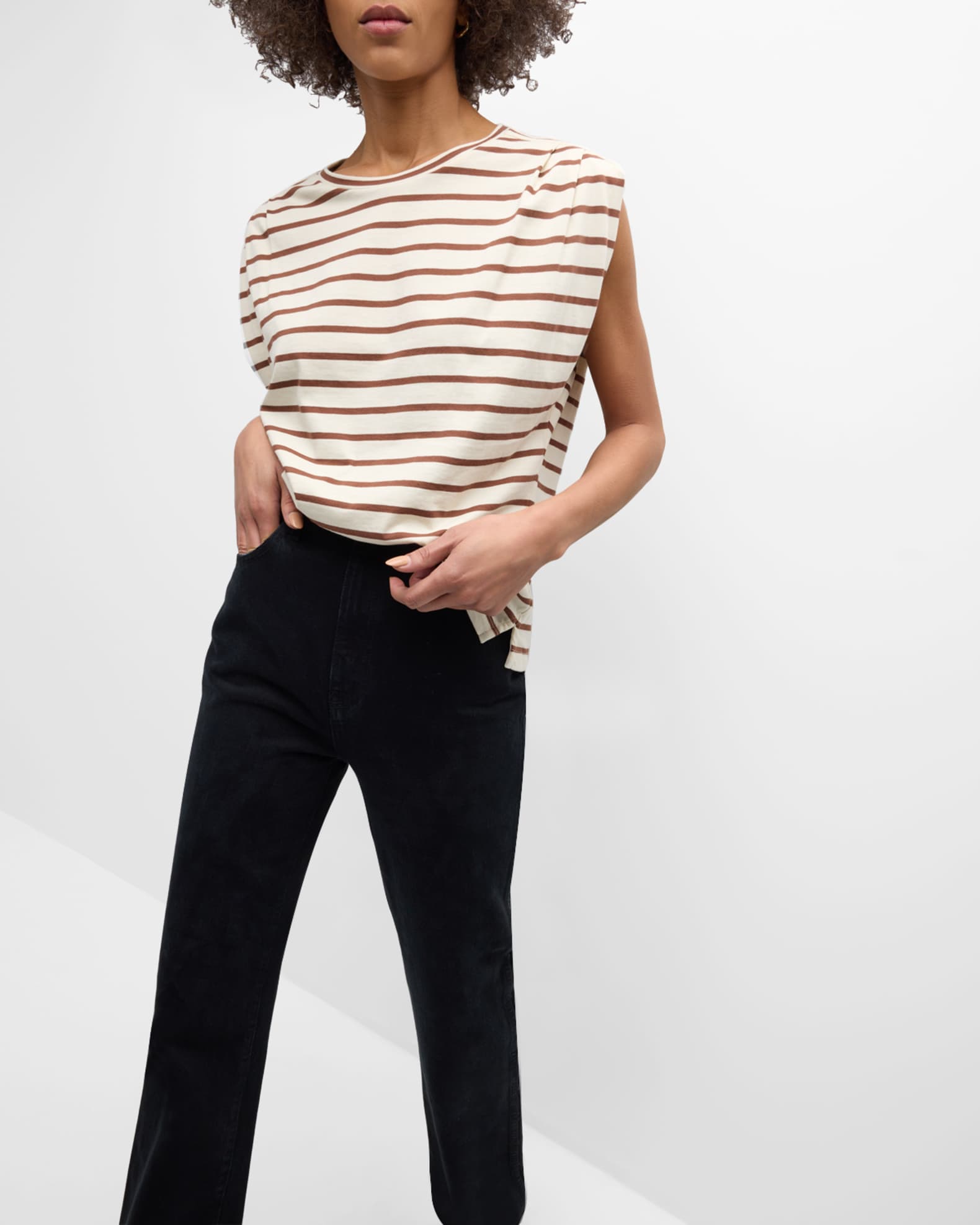 Rag & Bone Mica Stripe Tank Top | Neiman Marcus