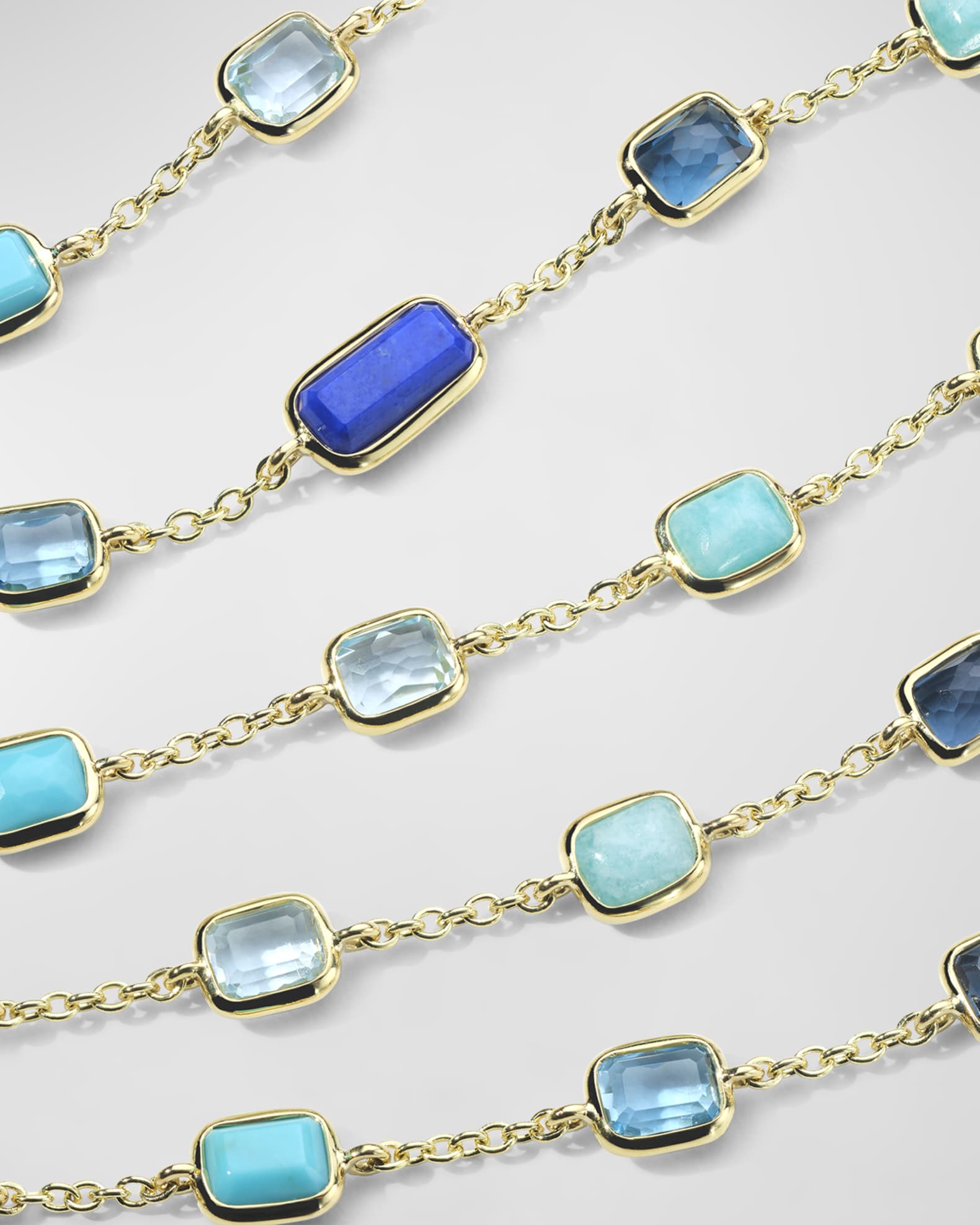 Ippolita 18K Rock Candy Octagon Long Necklace in Waterfall, 34.5"L ...