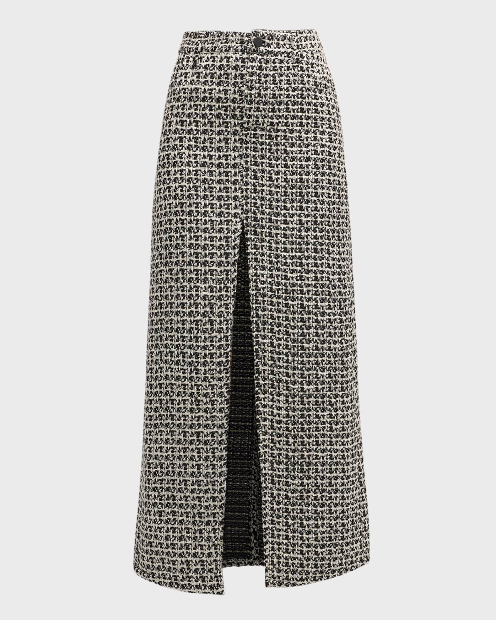 Alice + Olivia Rye Tweed Maxi Skirt | Neiman Marcus