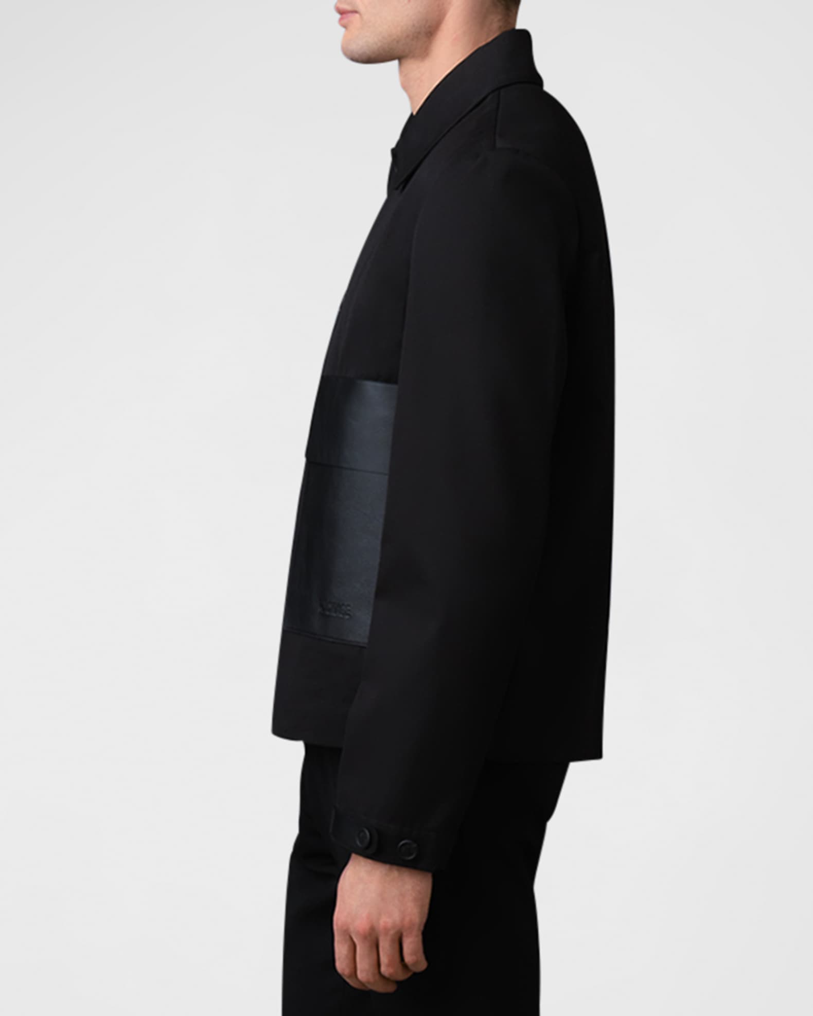 Mackage Men's Jackson Water-Resistant Twill Jacket | Neiman Marcus