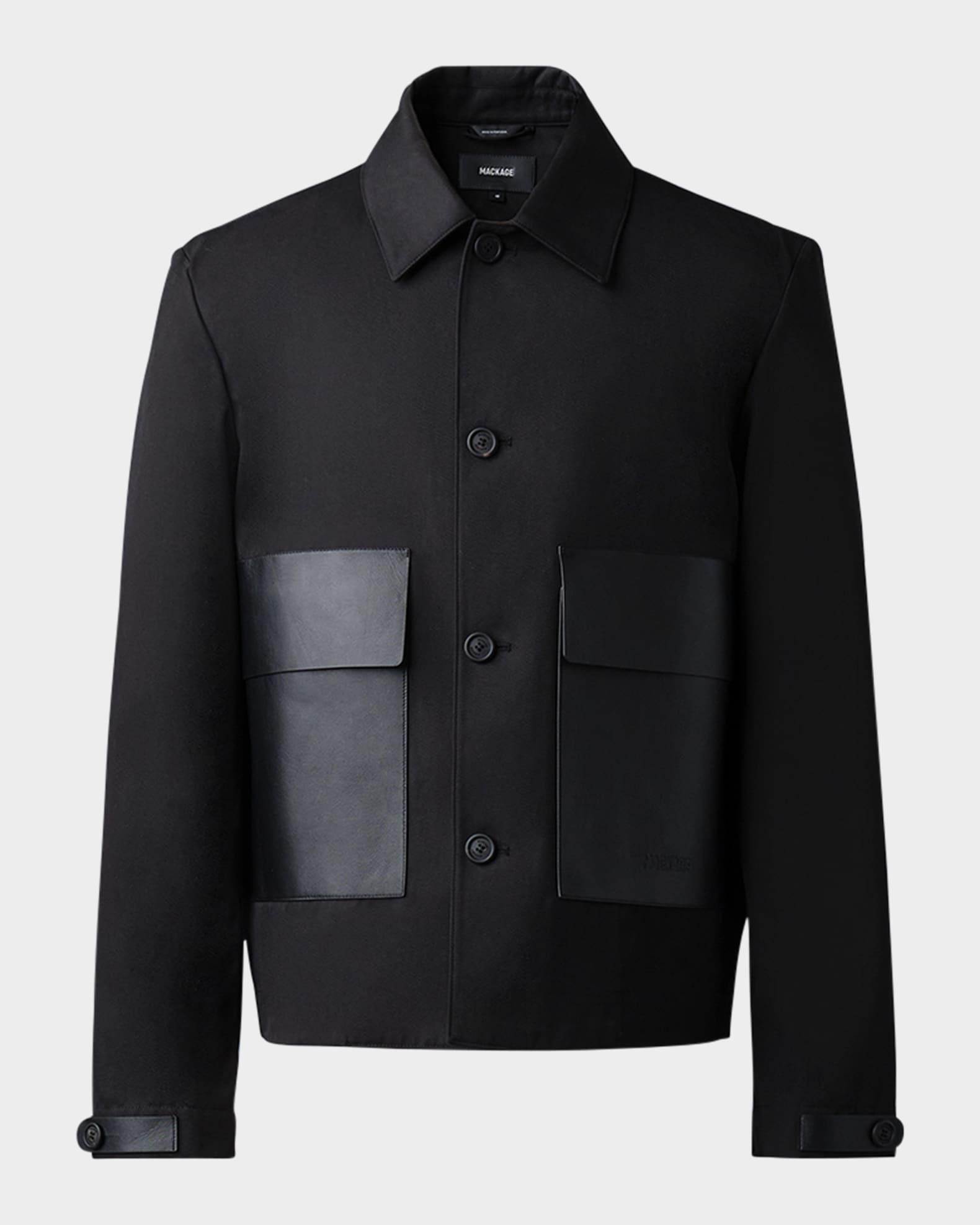 Mackage Men's Jackson Water-Resistant Twill Jacket | Neiman Marcus