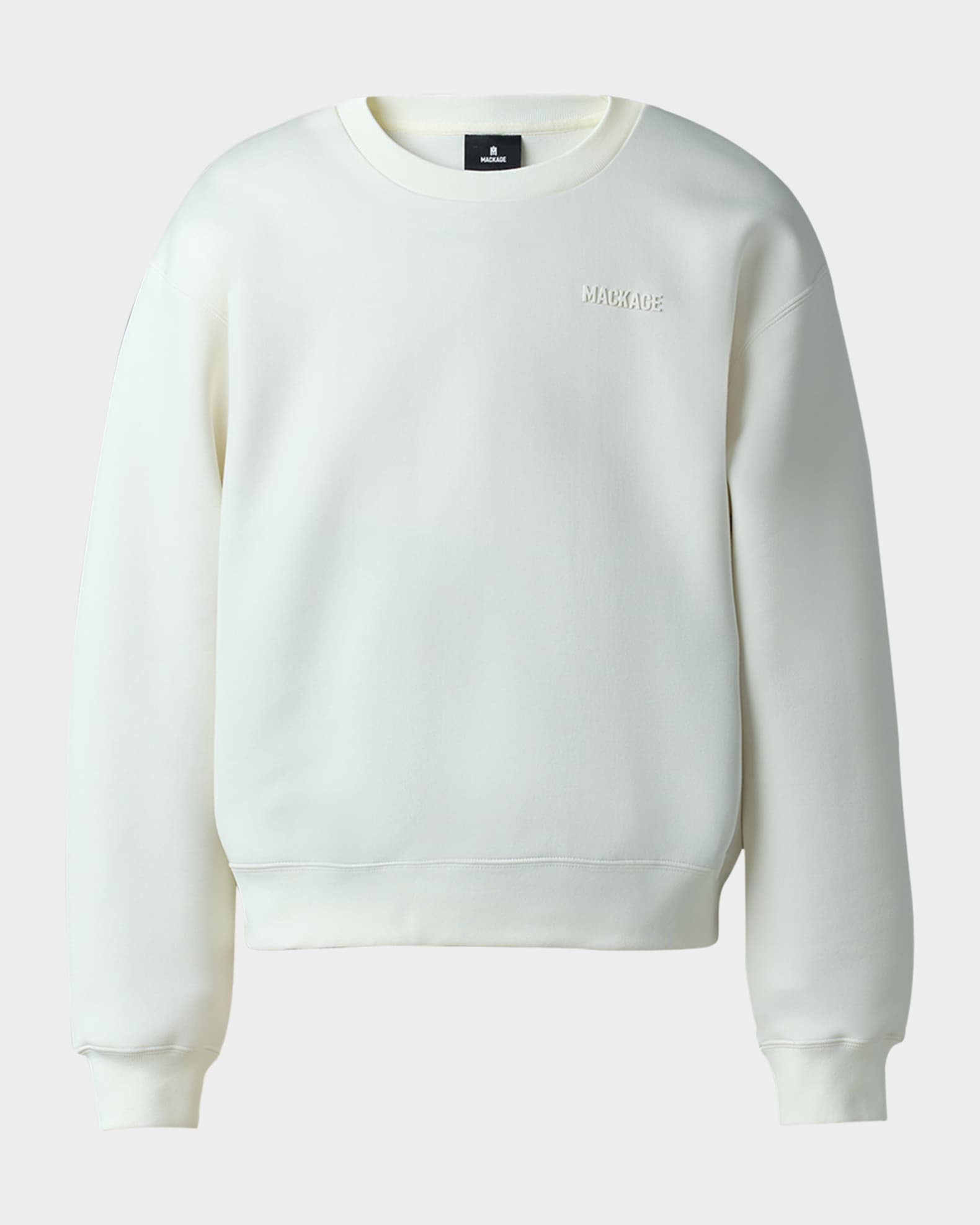 Mackage Men's Julian Jersey Crewneck Sweater | Neiman Marcus